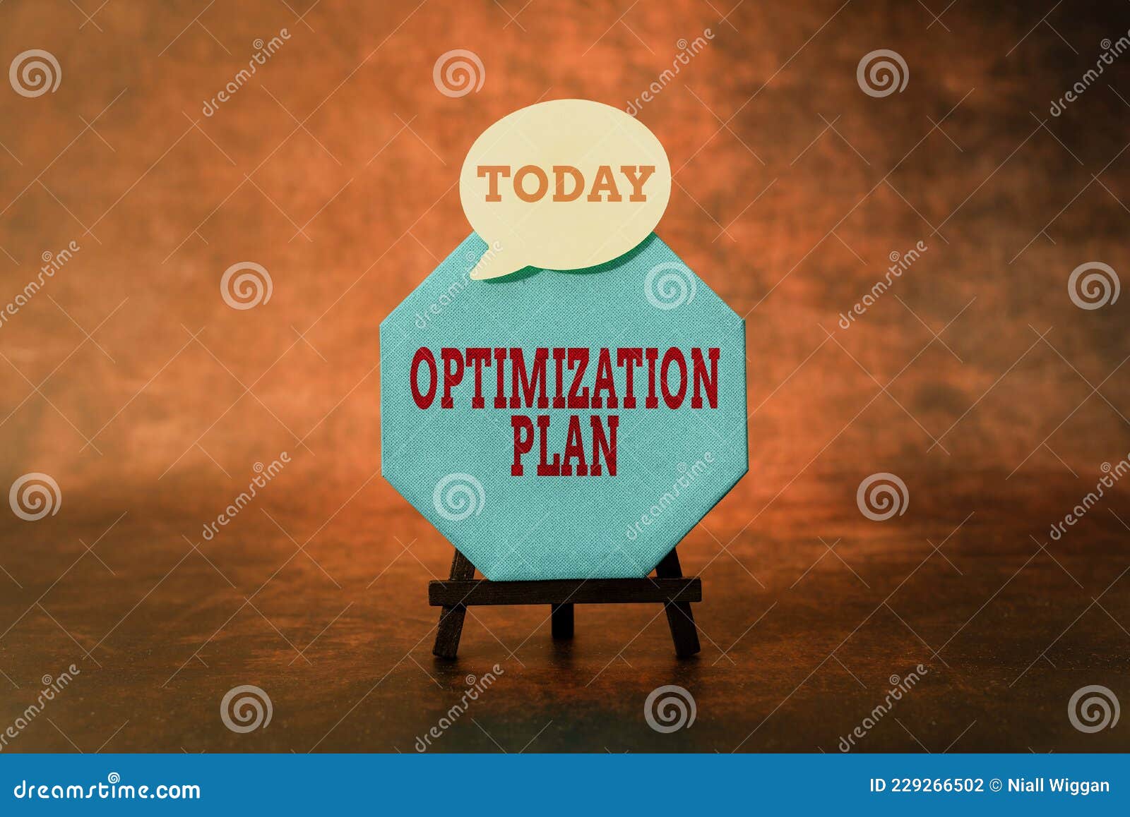 Text Sign Showing Optimization Plan. Concept Meaning Finding an ...