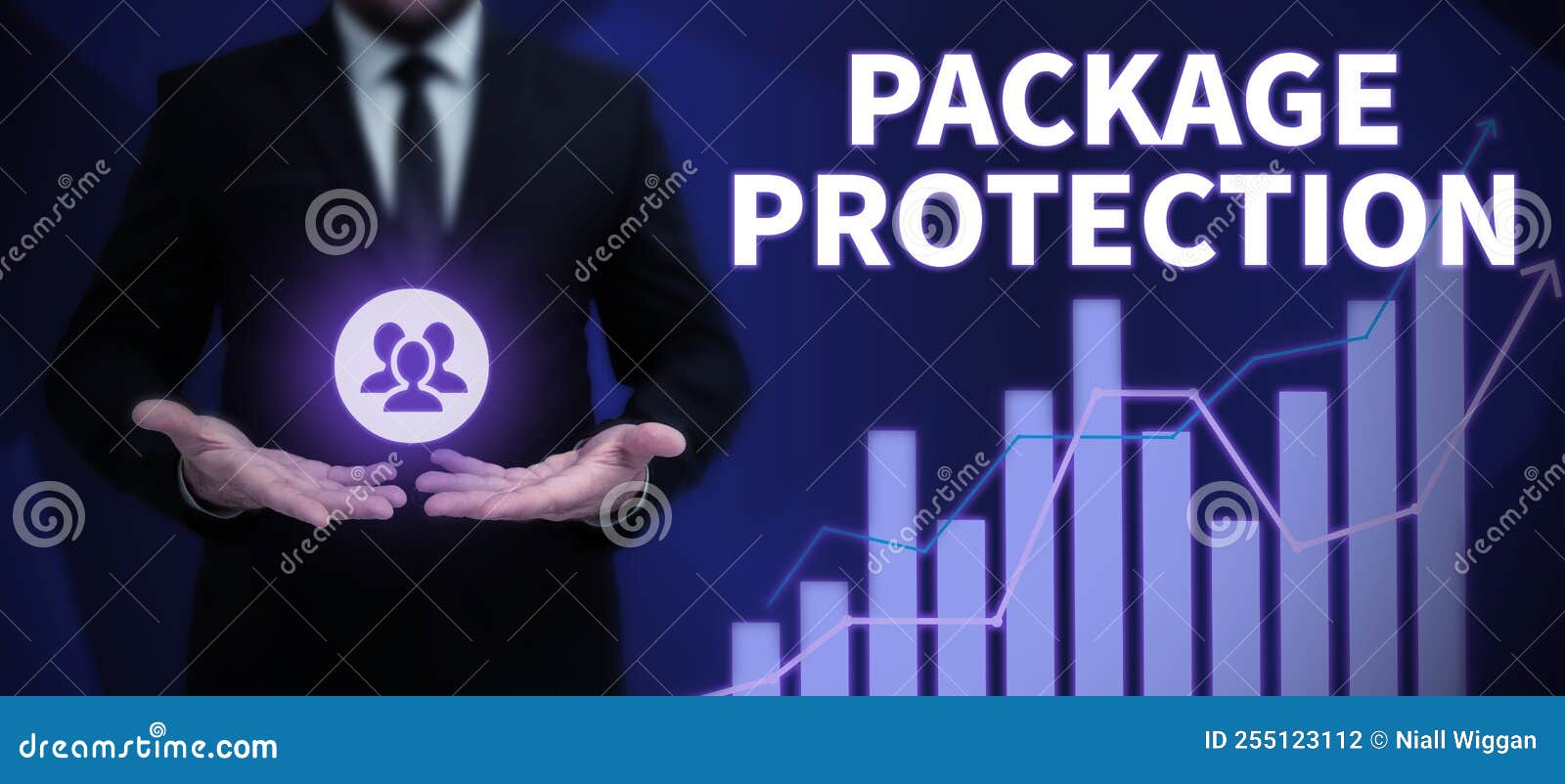 Text Sign Showing Package Protection Wrapping and Securing Items To ...