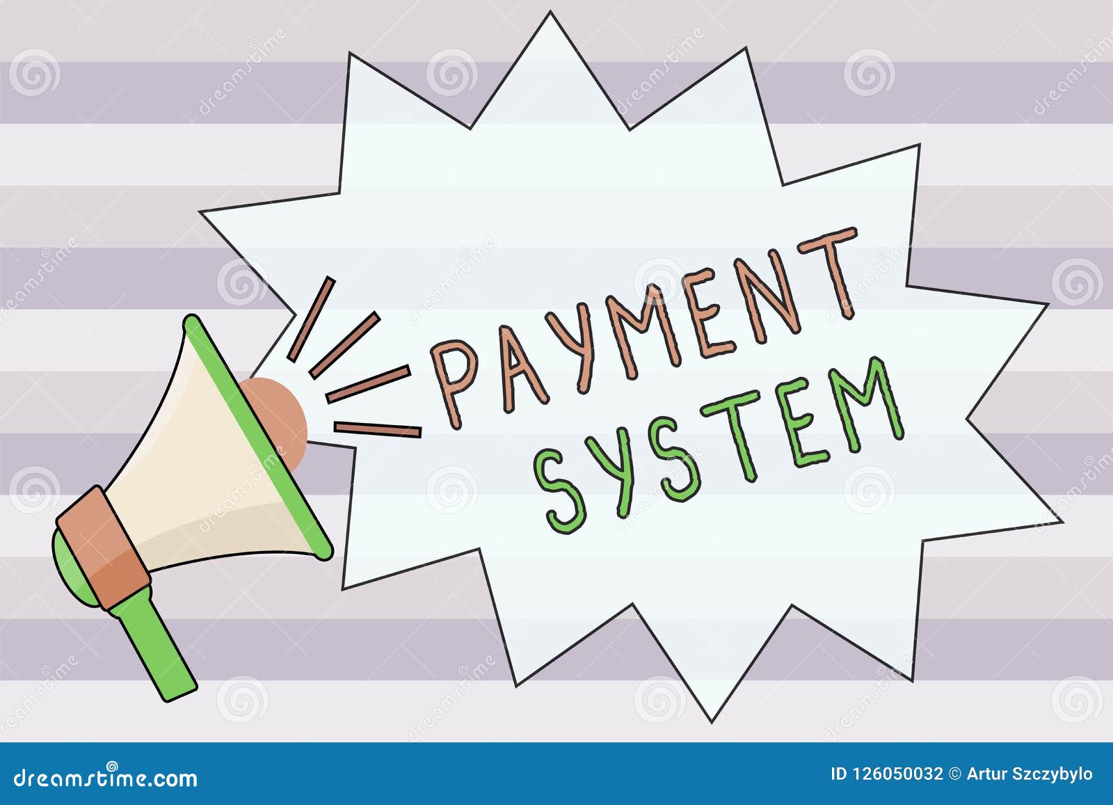 Text Sign Showing Payment System. Conceptual Photo Compensation Scheme ...