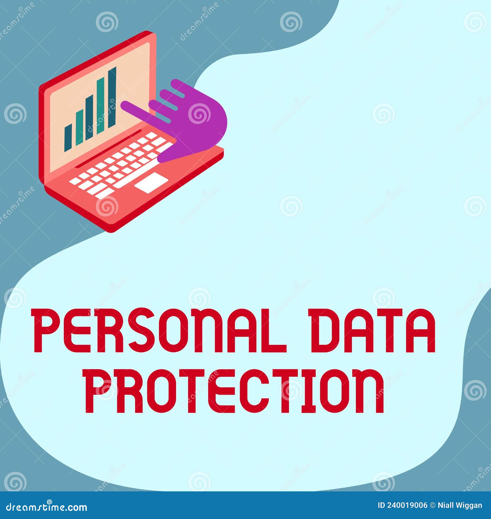Text Sign Showing Personal Data Protection. Conceptual Photo Protecting ...