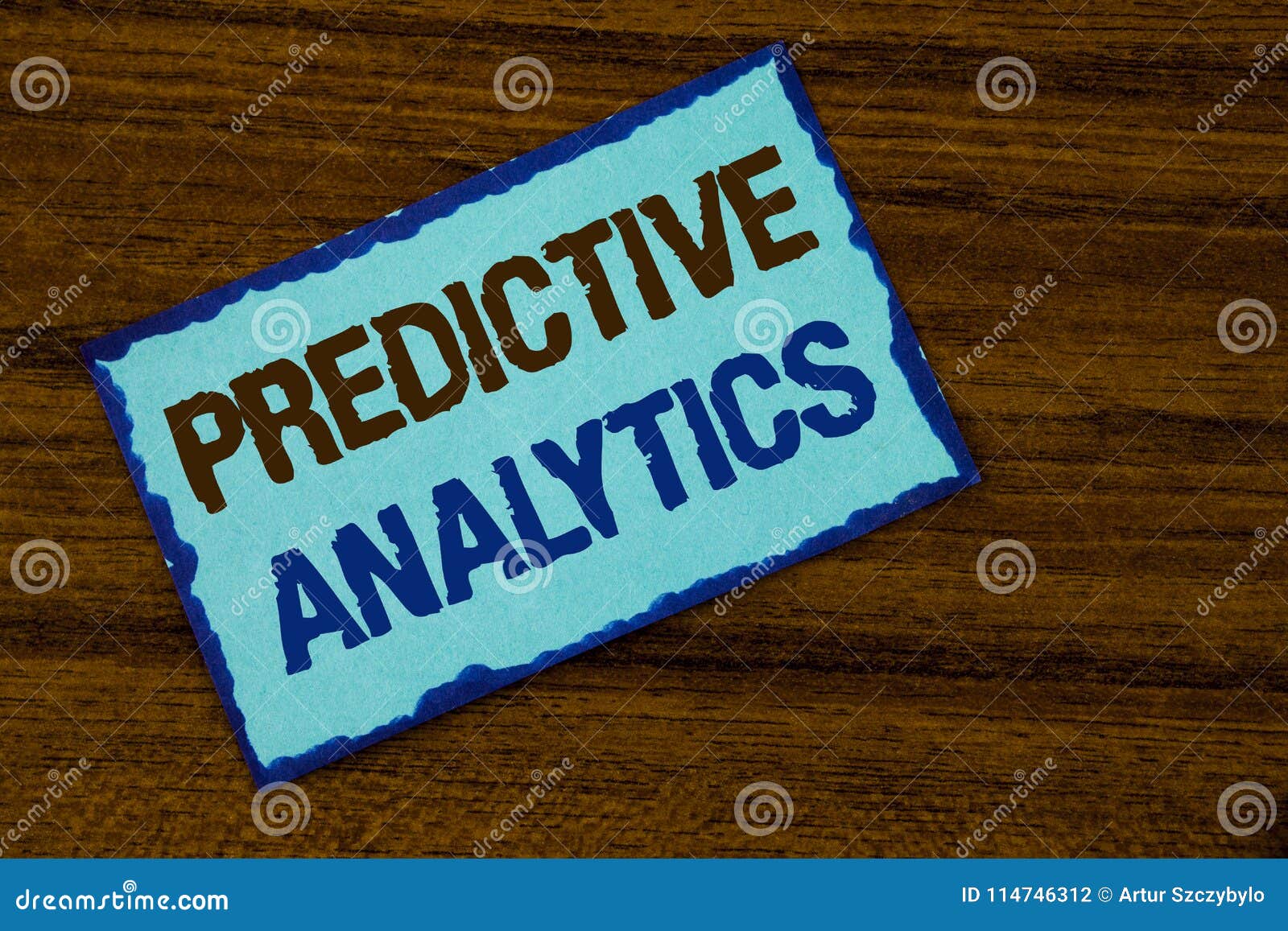 Text Sign Showing Predictive Analytics. Conceptual Photo Method To ...