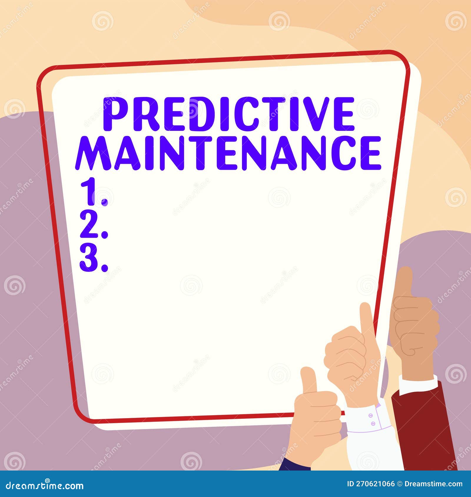 Text Sign Showing Predictive Maintenance. Concept Meaning Predict when ... Text Sign Showing Predictive Maintenance. Concept Meaning Predict when ...