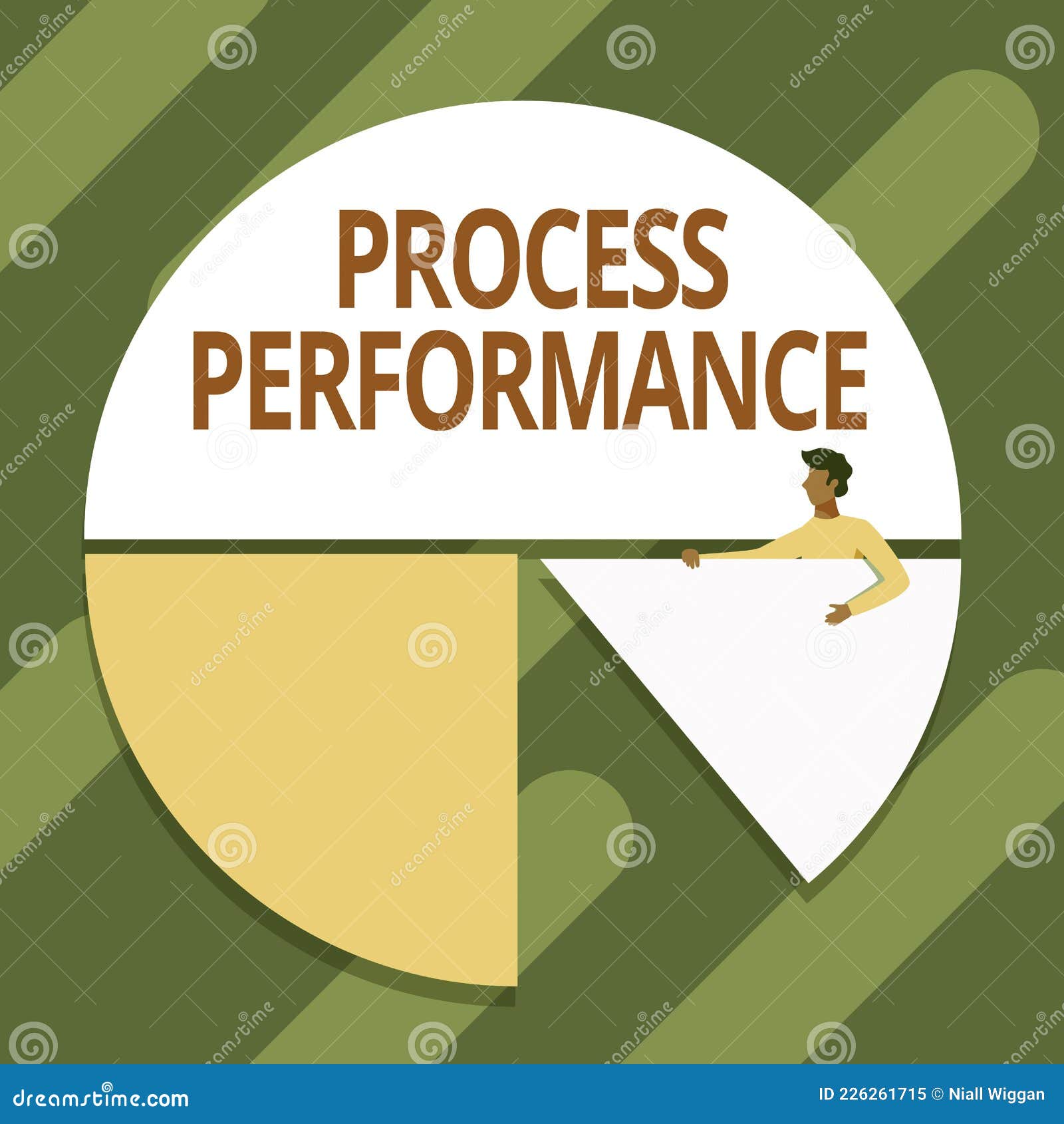 Text Sign Showing Process Performance. Internet Concept Measure of How ...