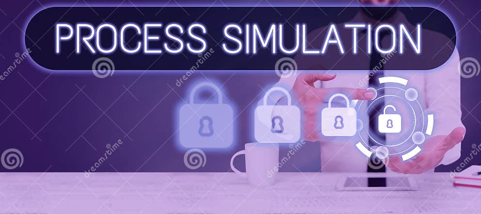 Text Sign Showing Process SimulationTechnical Representation Fabricated ...