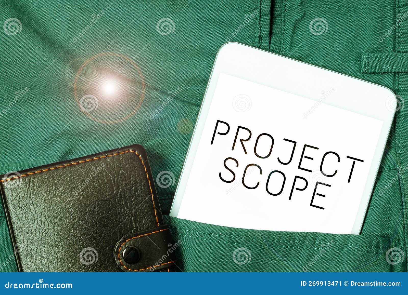 Text Sign Showing Project Scope. Word Written on Evaluation of Work ...