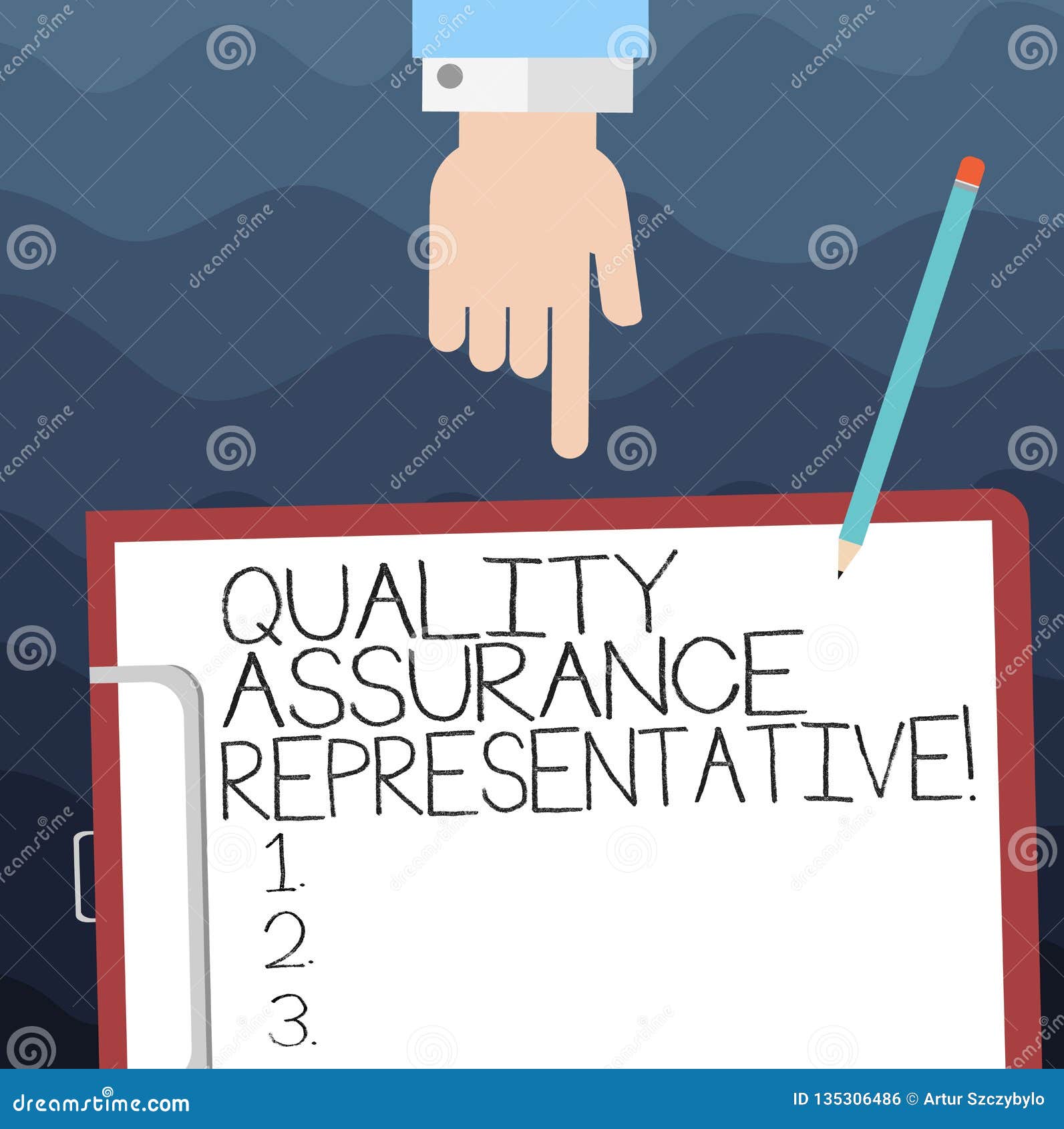 Text Sign Showing Quality Assurance Representative. Conceptual Photo ...