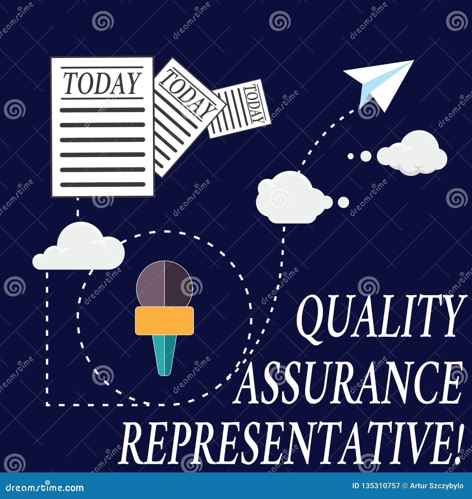 Text Sign Showing Quality Assurance Representative. Conceptual Photo ...