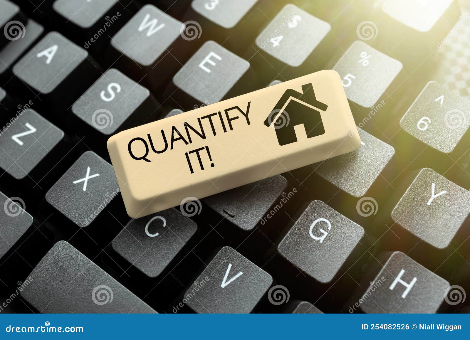 Text Sign Showing Quantify it. Conceptual Photo Measure the Size or ...