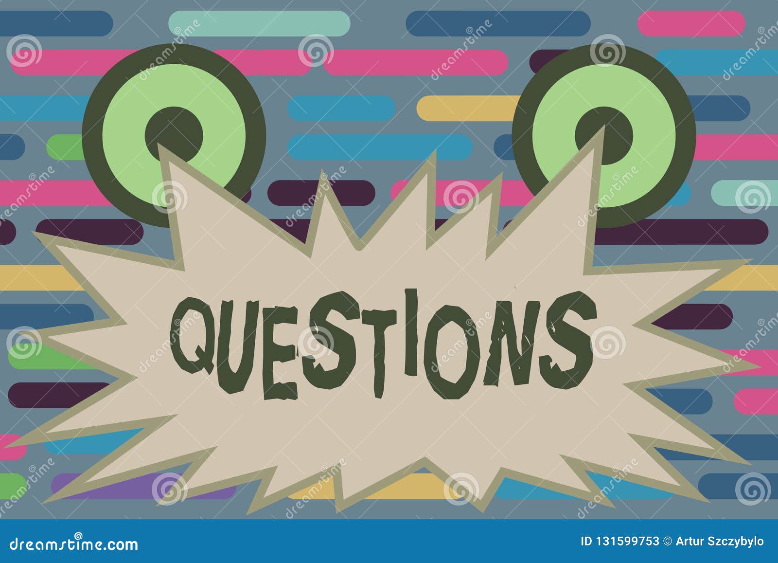 Text Sign Showing Questions. Conceptual Photo Interrogative Expression ...