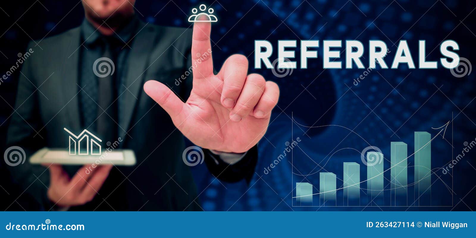 Text Sign Showing Referrals. Concept Meaning Act of Referring Someone ... Text Sign Showing Referrals. Concept Meaning Act of Referring Someone ...