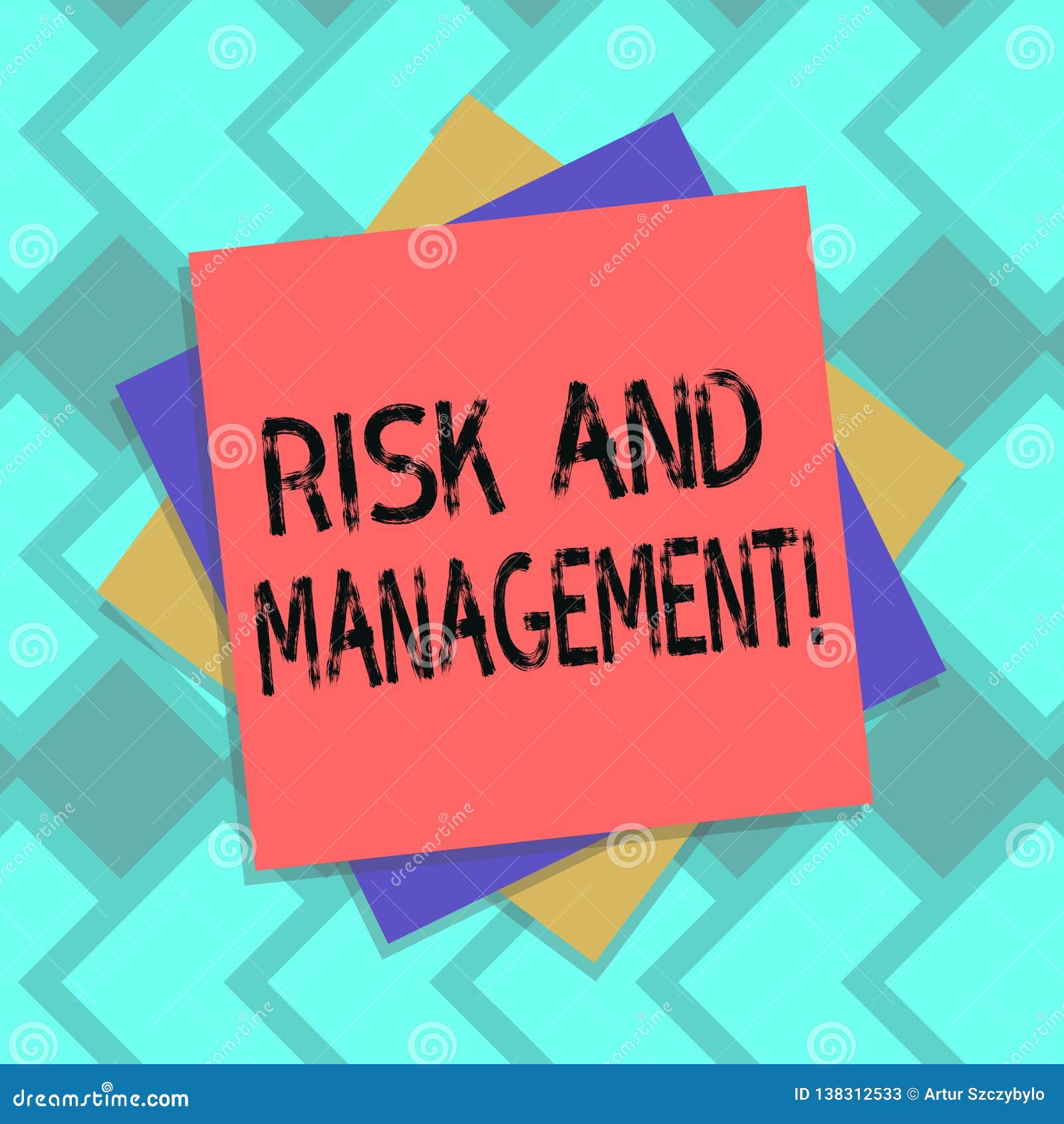 Text Sign Showing Risk and Management. Conceptual Photo Forecasting ...