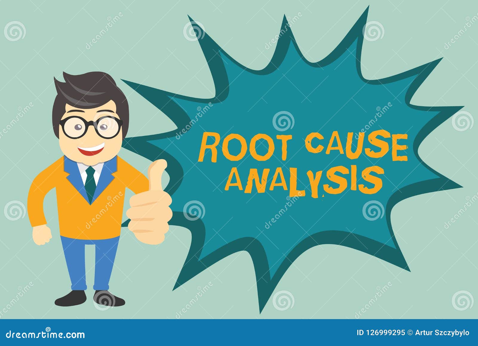 Text Sign Showing Root Cause Analysis. Conceptual Photo Method of ...