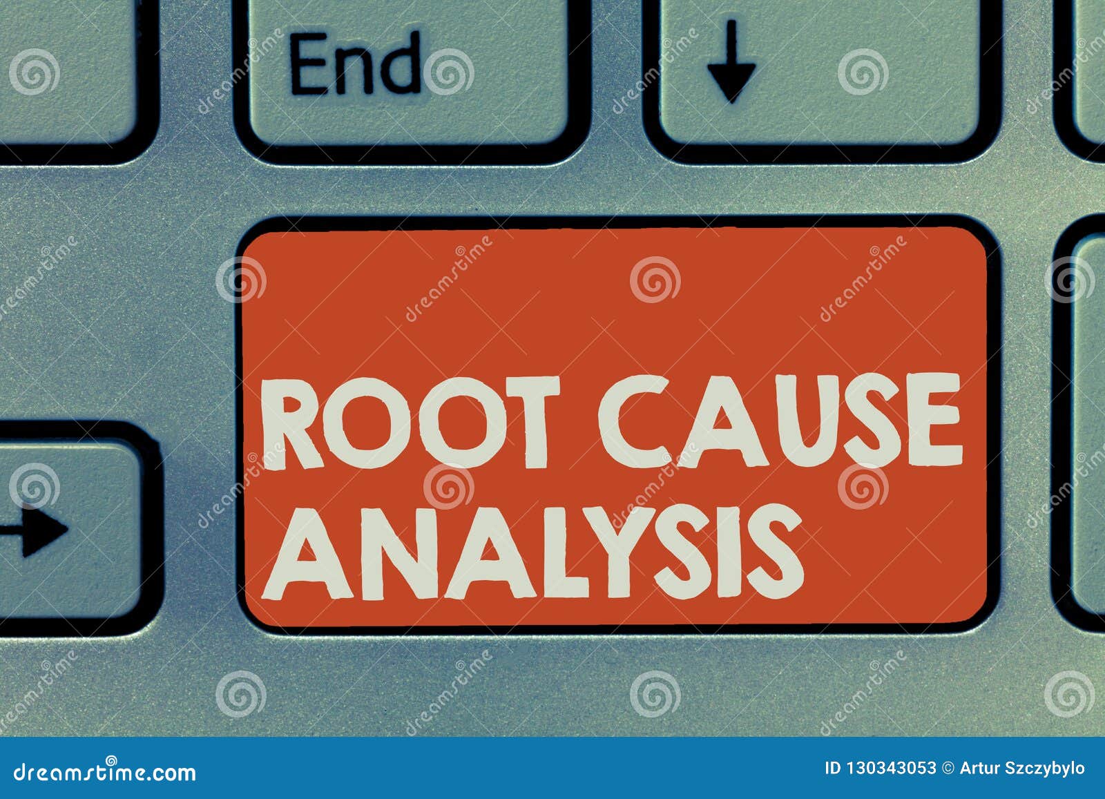 Text Sign Showing Root Cause Analysis. Conceptual Photo Method of ...