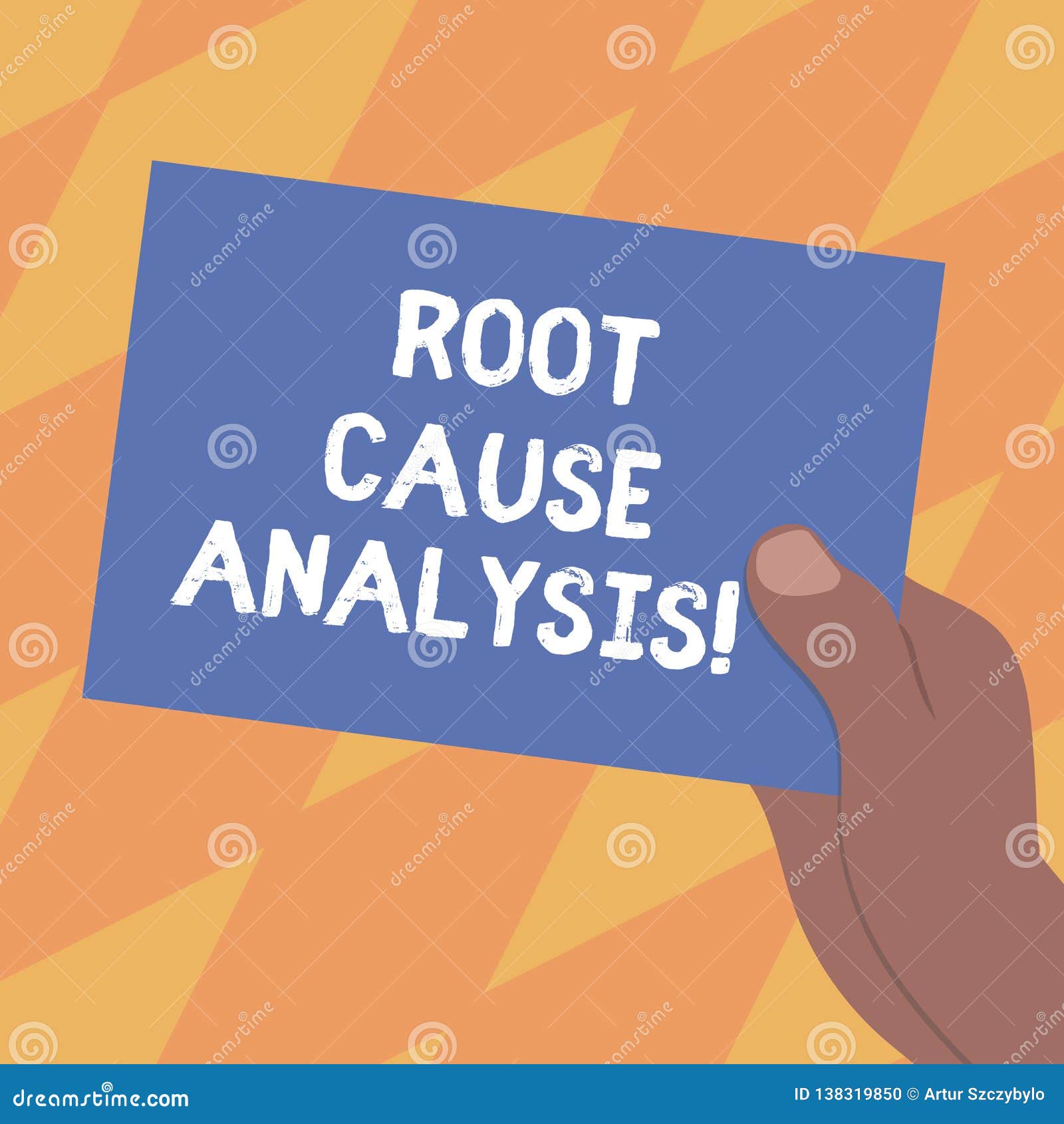 Text Sign Showing Root Cause Analysis. Conceptual Photo Method of ...