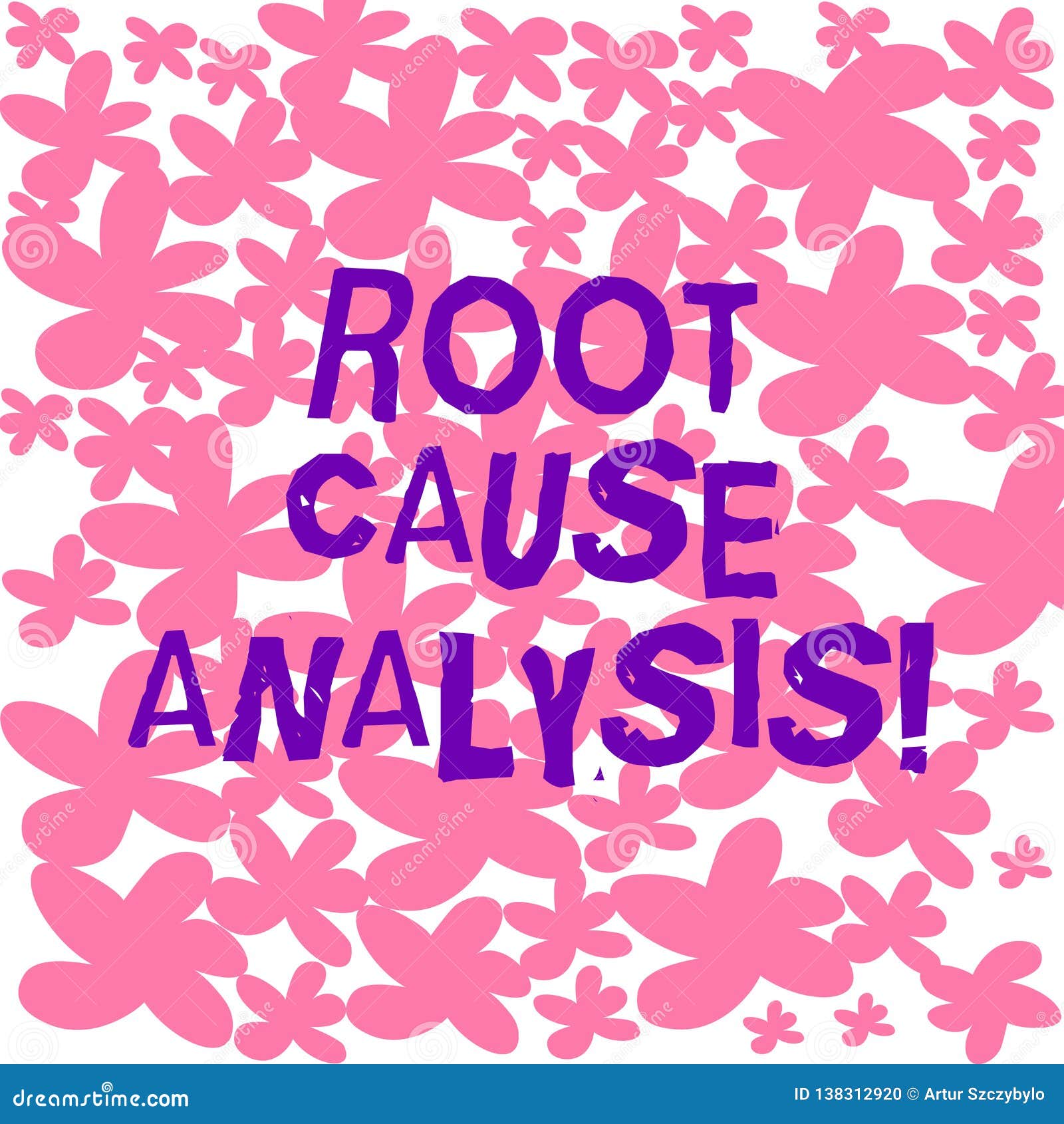 Text Sign Showing Root Cause Analysis. Conceptual Photo Method of ...