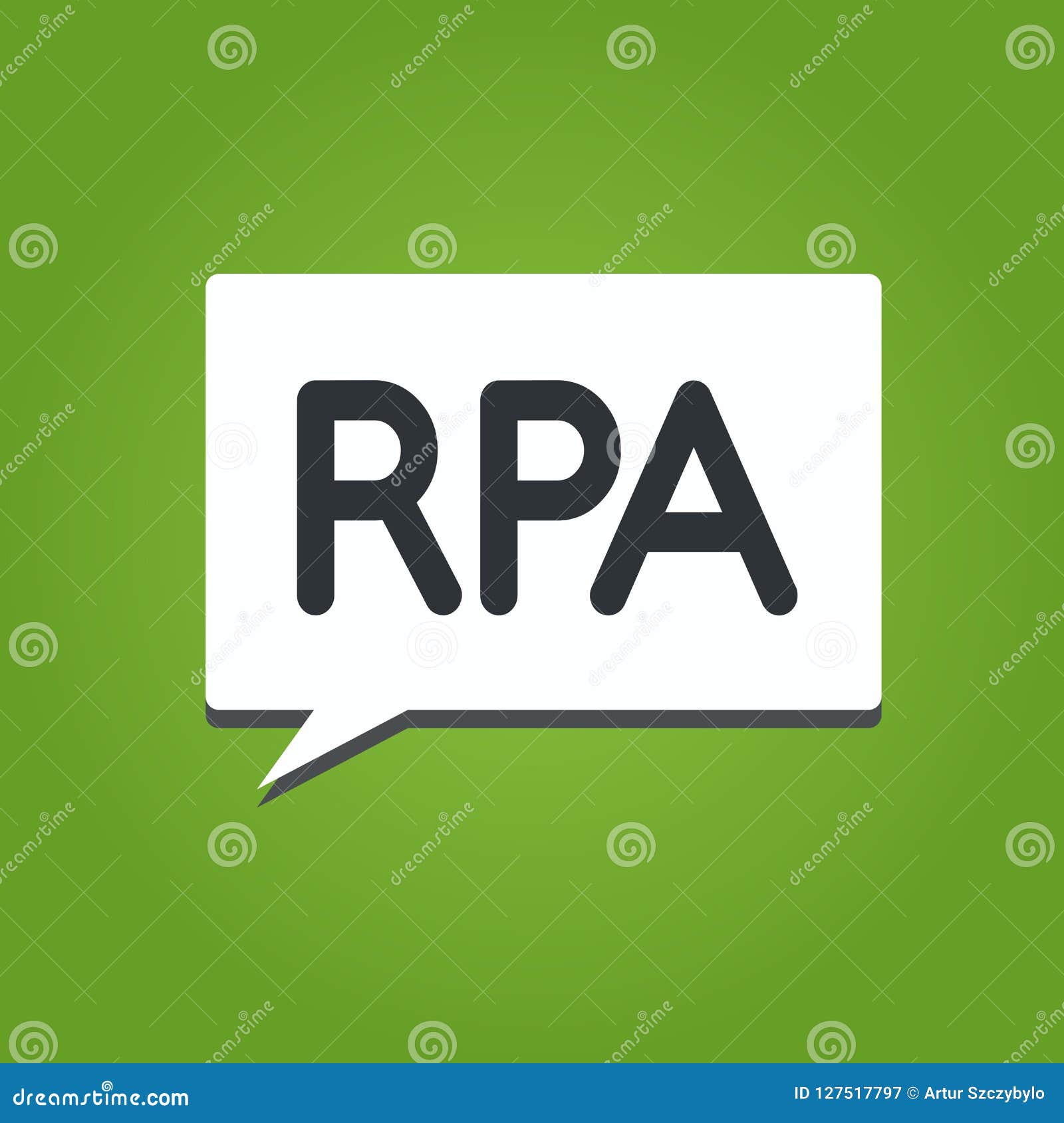 Text Sign Showing Rpa. Conceptual Photo the Use of Software with ... Text Sign Showing Rpa. Conceptual Photo the Use of Software with ...