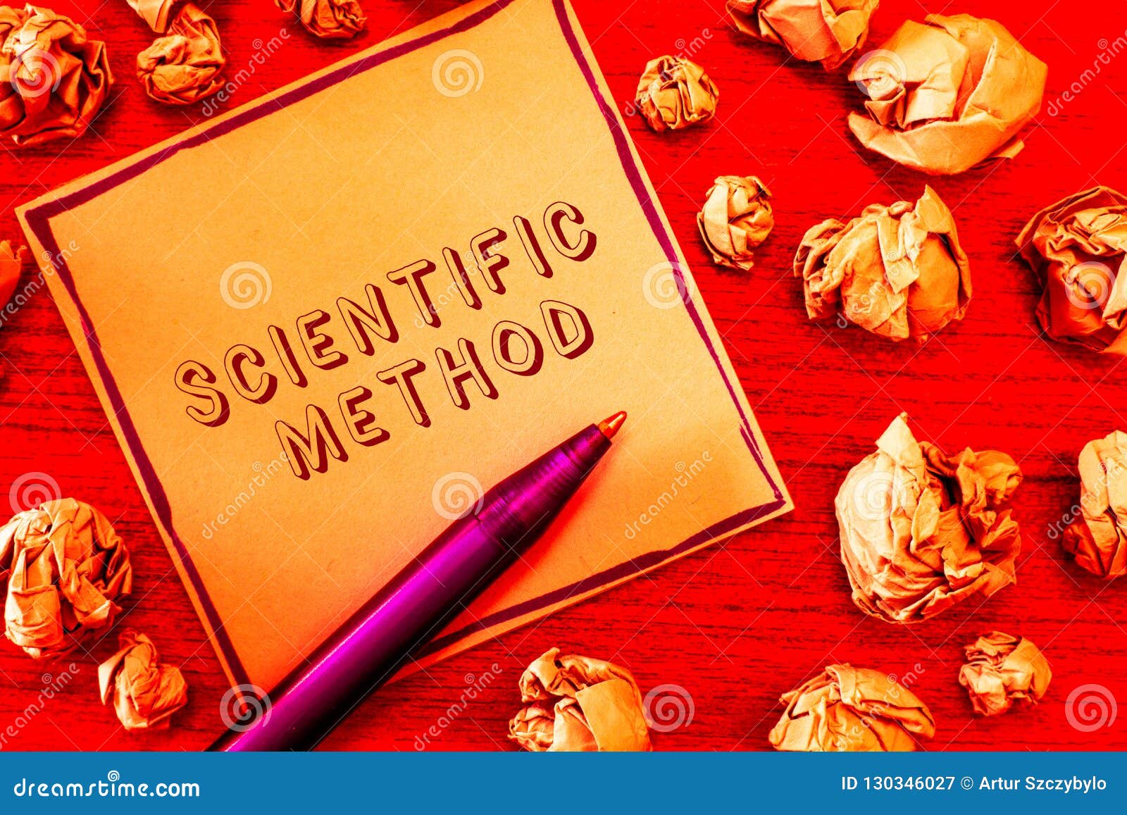Text Sign Showing Scientific Method. Conceptual Photo Principles ...