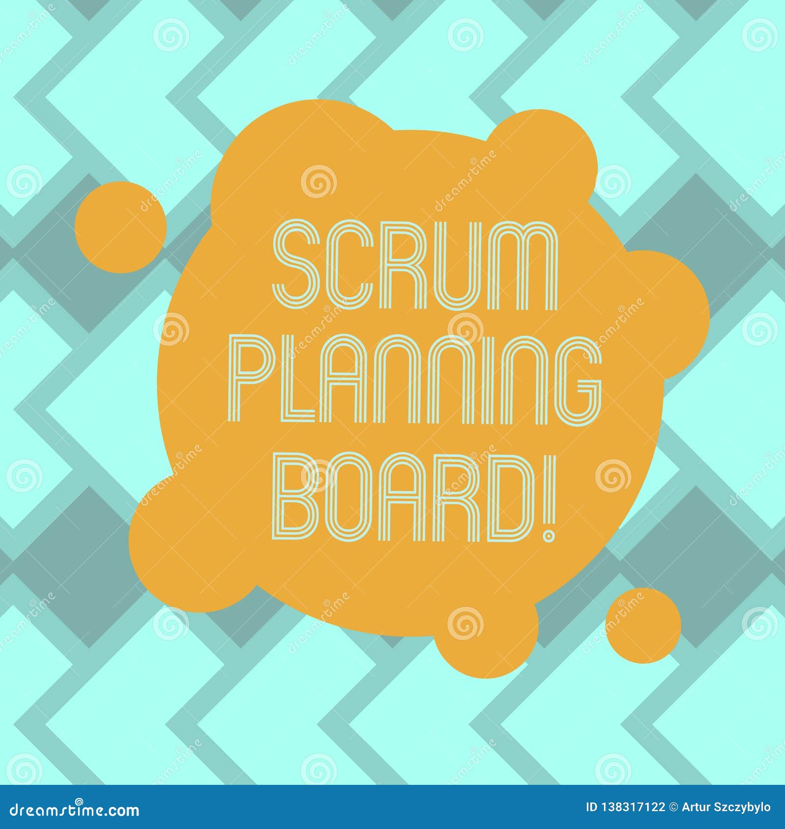 Text Sign Showing Scrum Planning Board. Conceptual Photo Visual Display ...