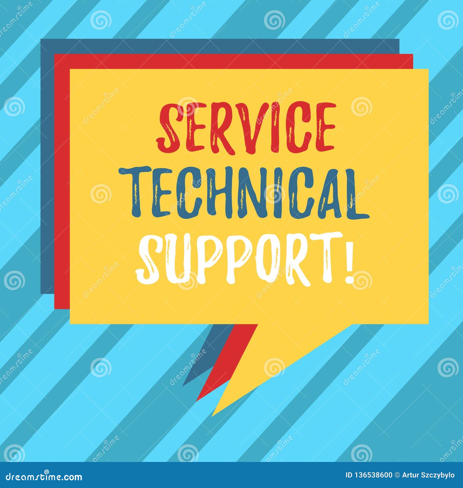 Text Sign Showing Service Technical Support. Conceptual Photo Services ...