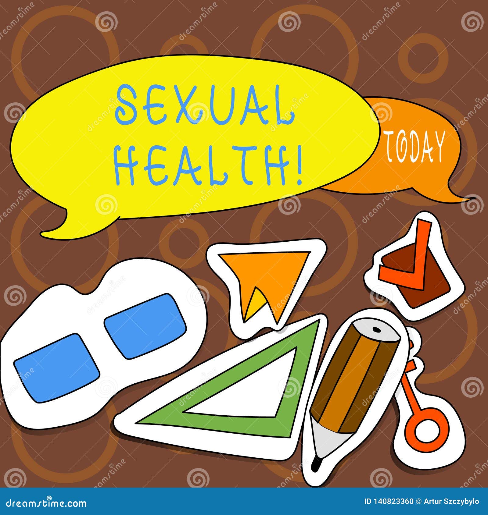 Text Sign Showing Sexual Health Conceptual Photo Std Prevention Use