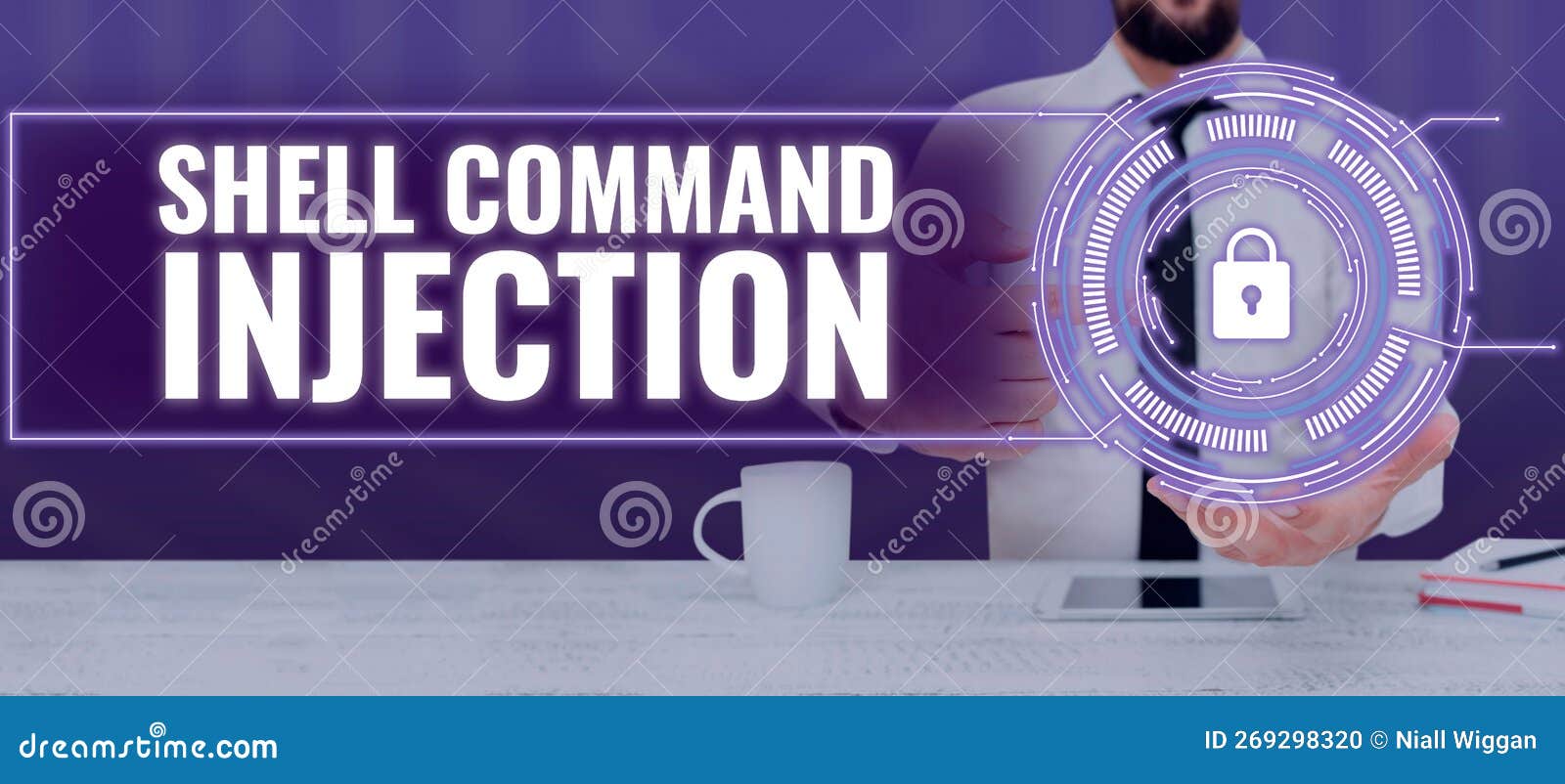Conceptual Caption Shell Command Injection Business Overview Used By Hackers To Execute System