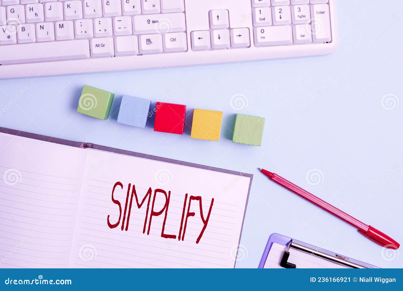 Text Sign Showing Simplify. Concept Meaning Make Something Simpler or ...