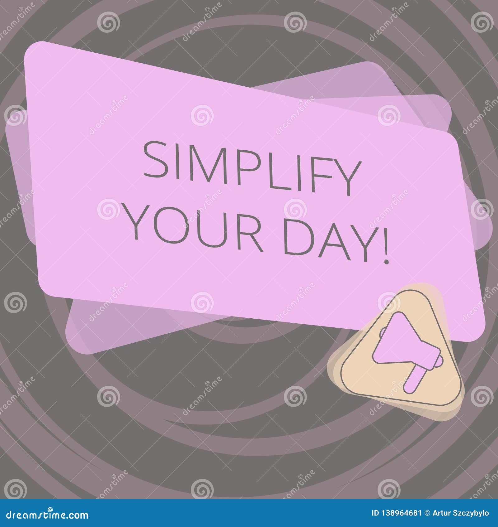 Text Sign Showing Simplify Your Day. Conceptual Photo Make Simple or ...