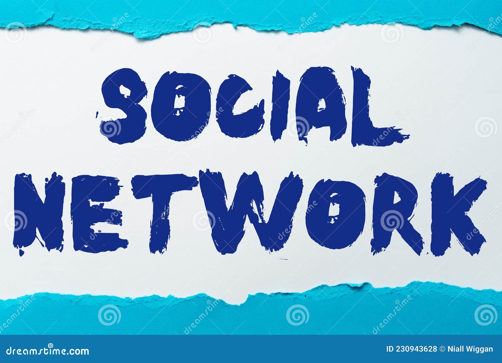 Text Sign Showing Social Network. Word Written on Interactions Sharing ...