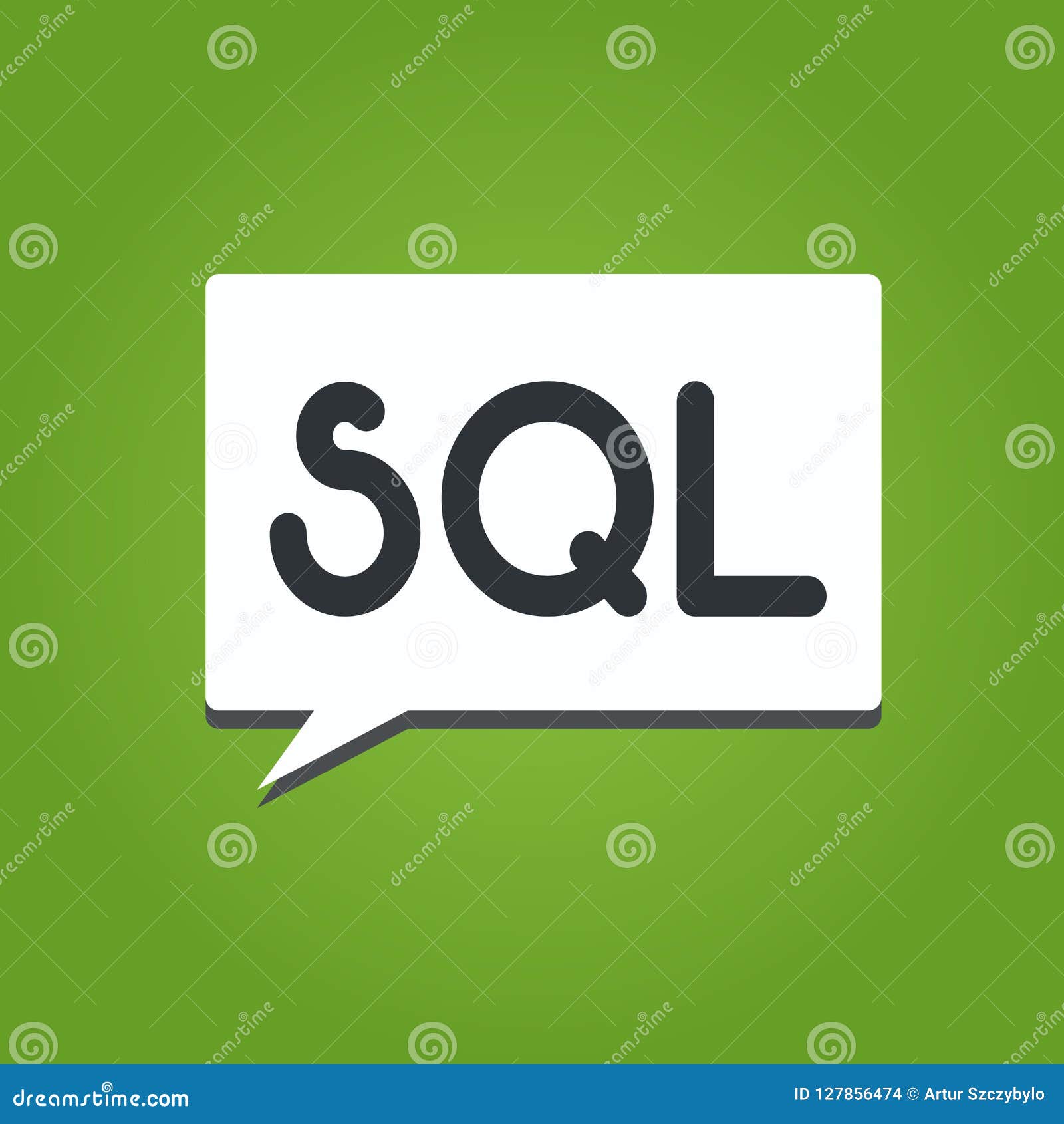 Text Sign Showing Sql. Conceptual Photo a Standard Computer Language ...