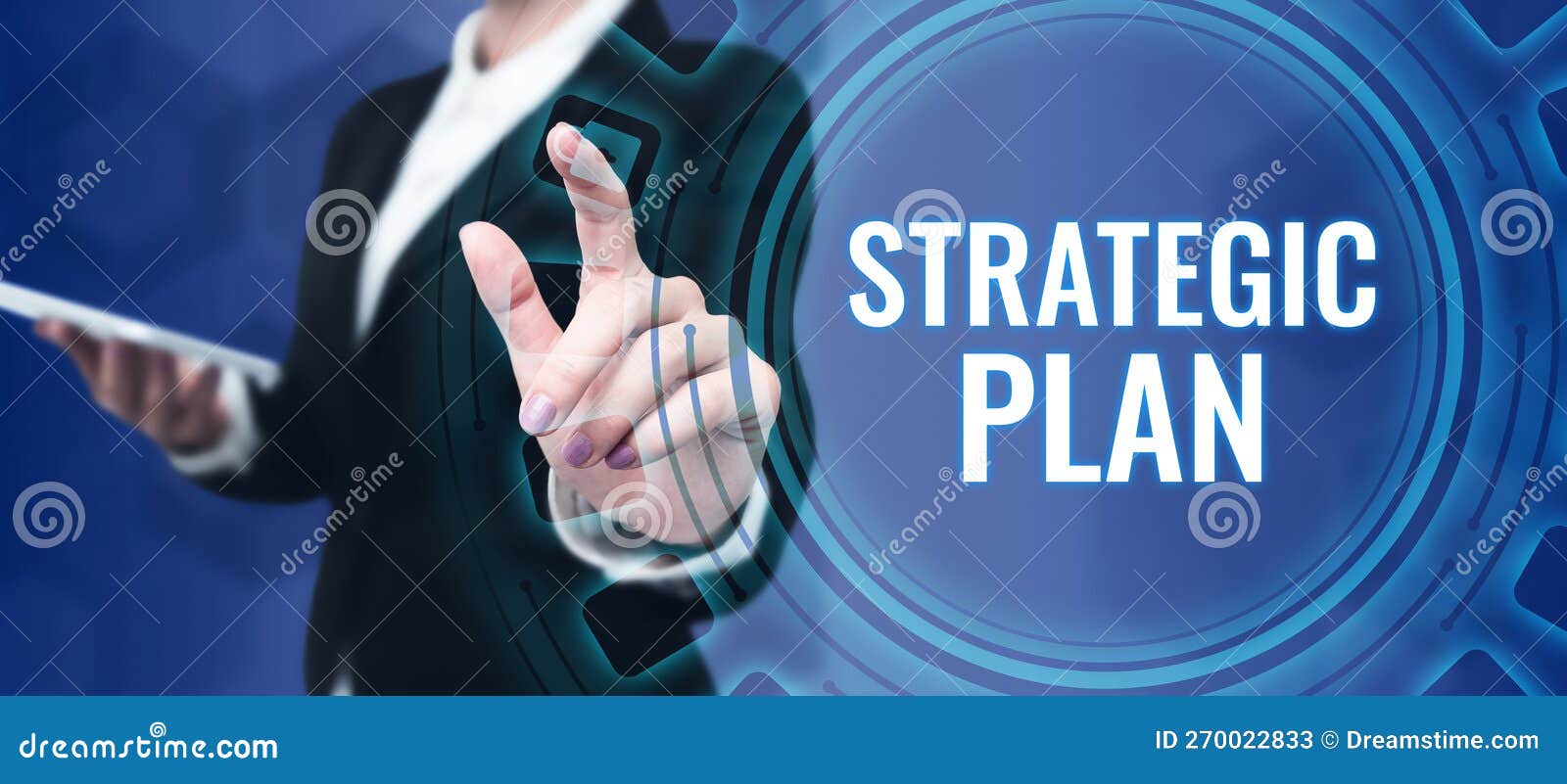 Text Sign Showing Strategic Plan. Business Idea a Process of Defining ...