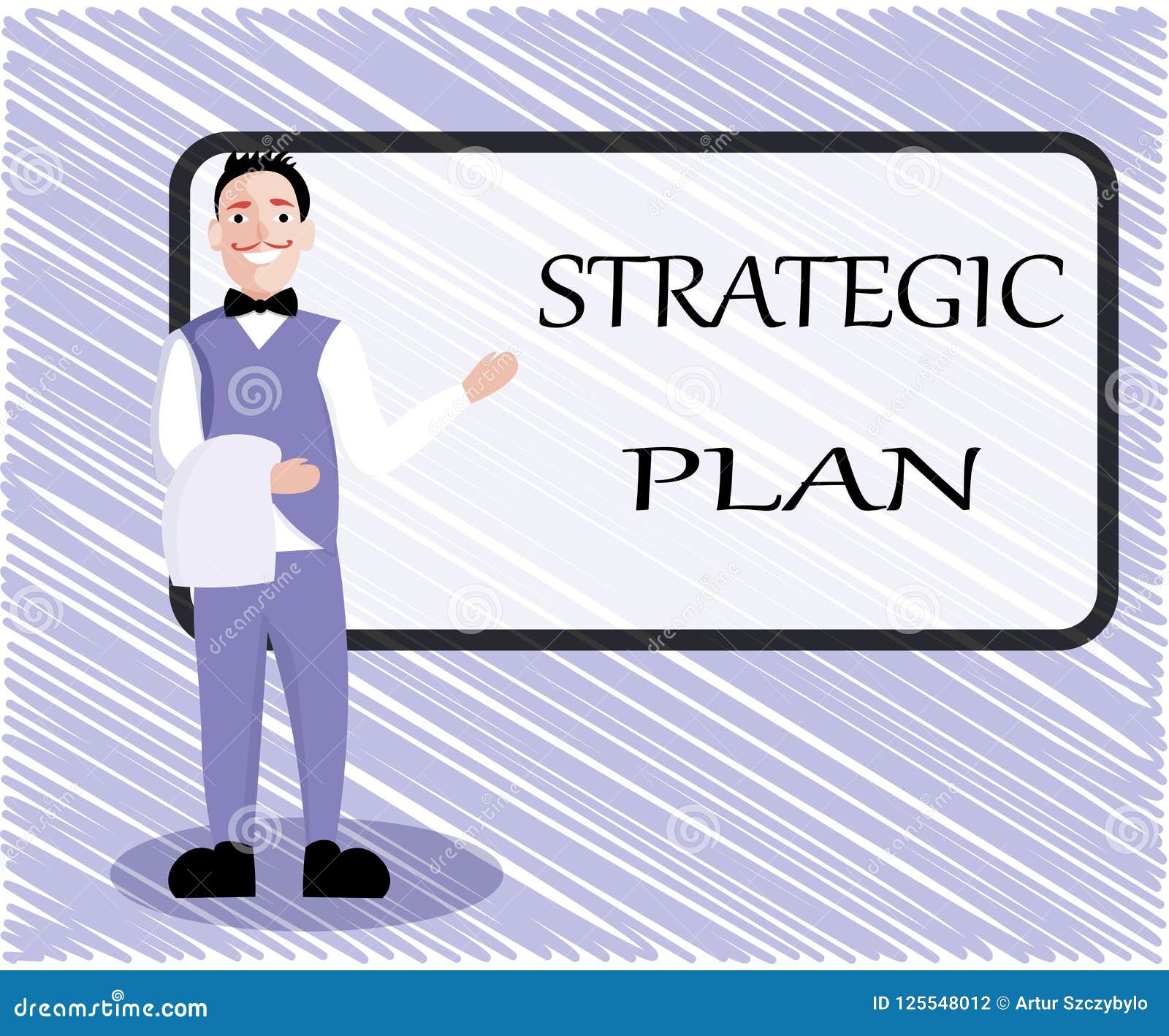 Text Sign Showing Strategic Plan. Conceptual Photo a Process of ...
