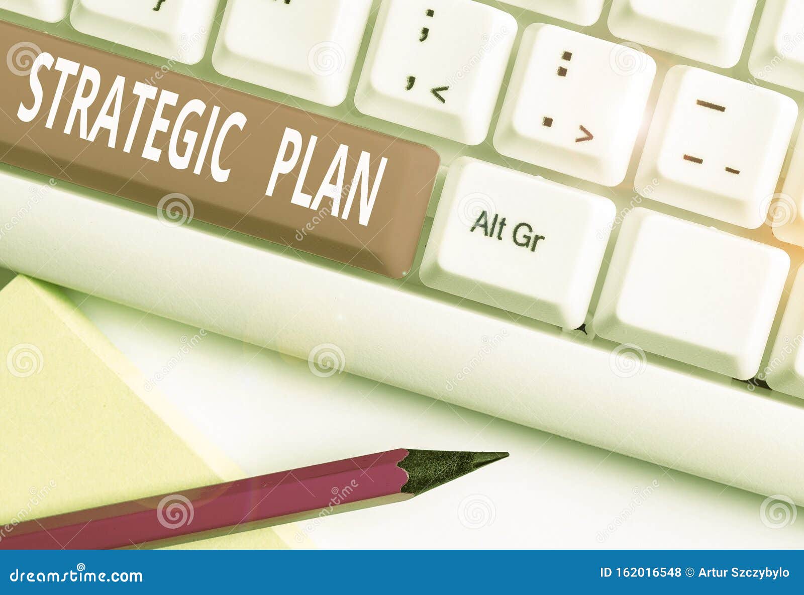Text Sign Showing Strategic Plan. Conceptual Photo a Systematic Process ...