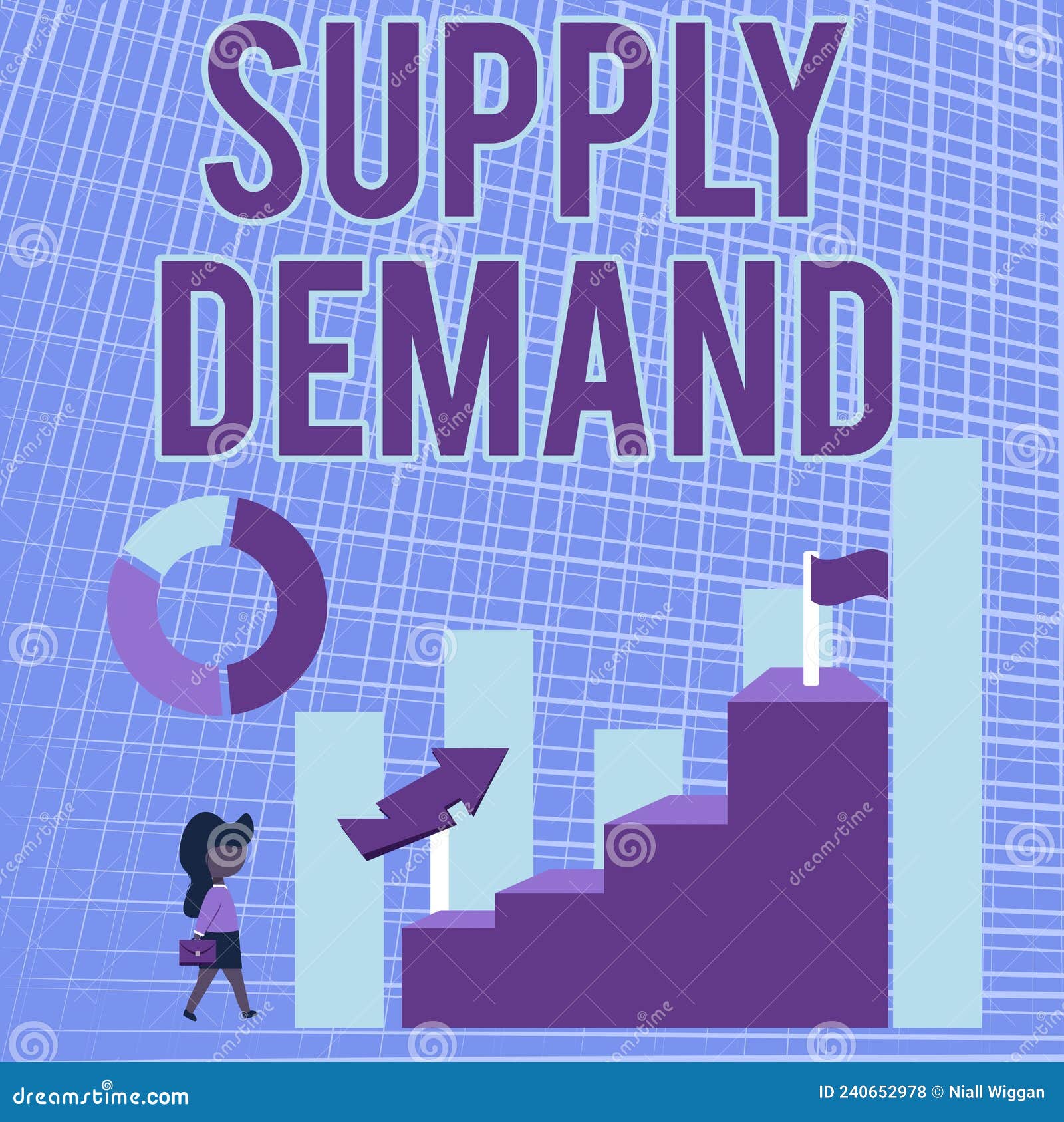 Text Sign Showing Supply Demand. Business Idea Relationship between the ... Text Sign Showing Supply Demand. Business Idea Relationship between the ...