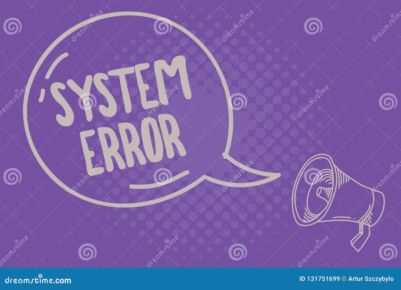 Text Sign Showing System Error. Conceptual Photo Technological Failure ...