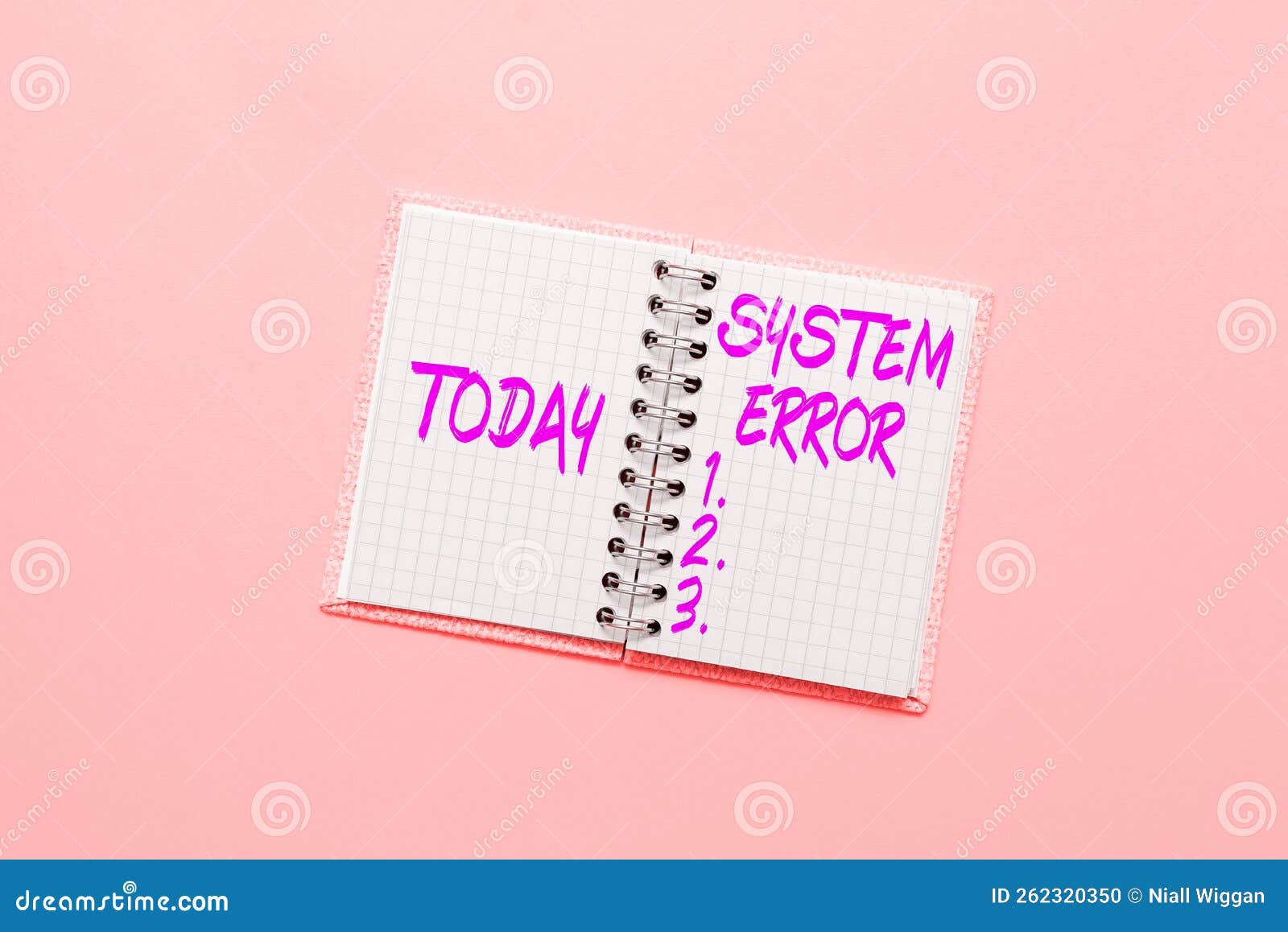 Text Sign Showing System Error. Word Written on Technological Failure ...