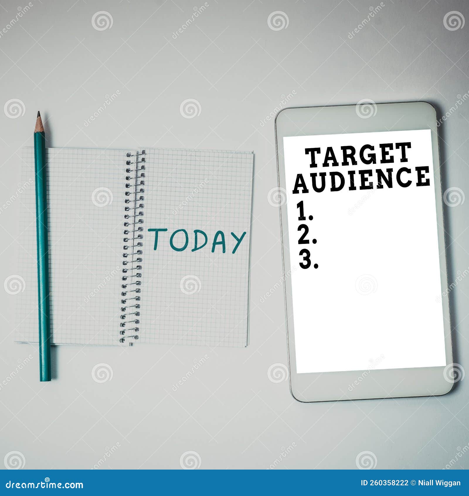 Text Caption Presenting Target Audience. Business Showcase Intended ...