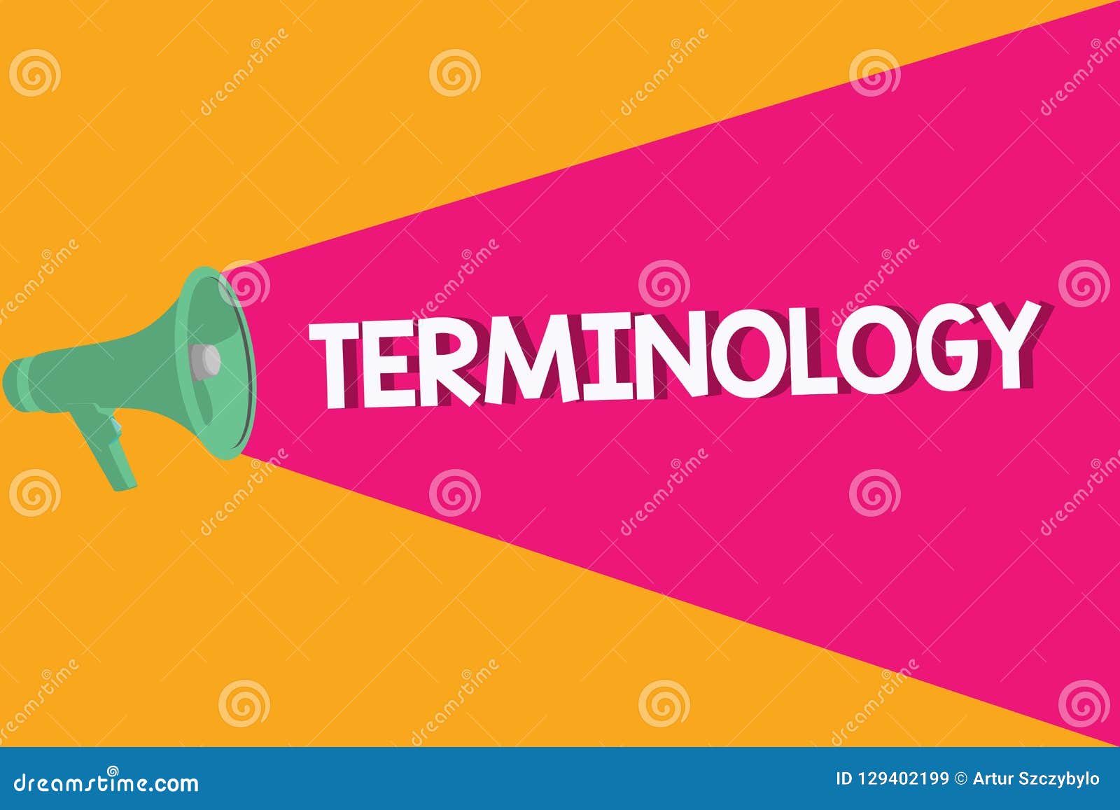 Text Sign Showing Terminology. Conceptual Photo Terms Used with ...