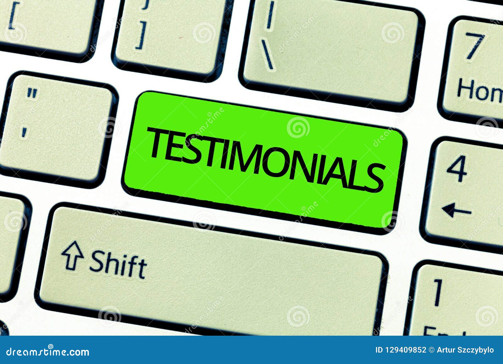 Text Sign Showing Testimonials. Conceptual Photo Formal Statement ...