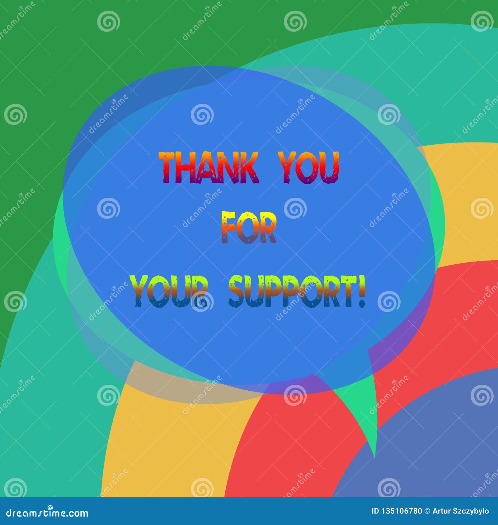 Text Sign Showing Thank You for Your Support. Conceptual Photo ...