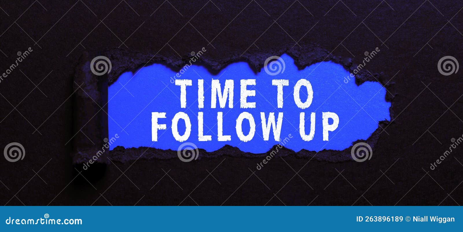 Sign Displaying Time To Follow Up. Word for Enquiry of the Previous ... Sign Displaying Time To Follow Up. Word for Enquiry of the Previous ...