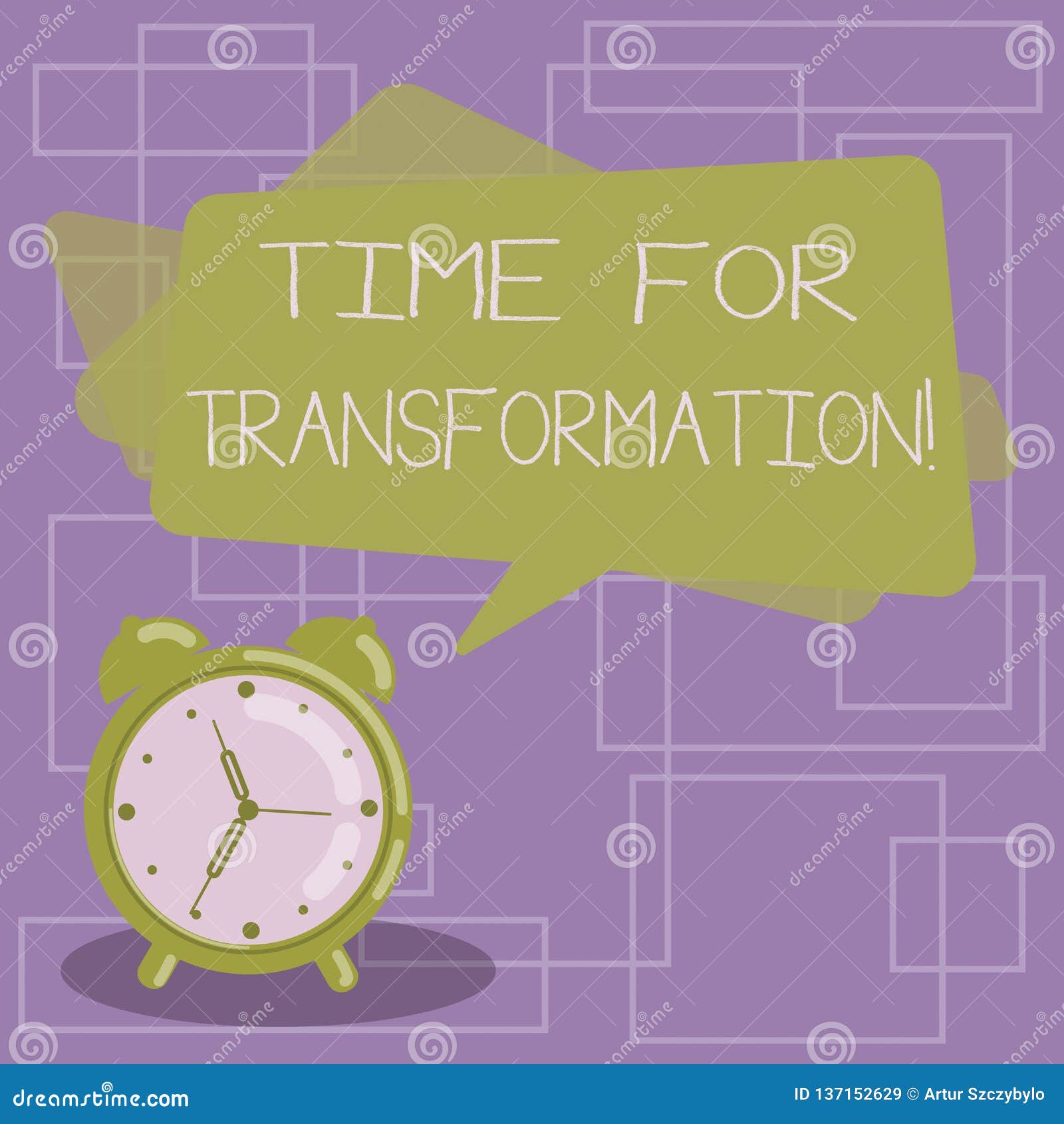 Text Sign Showing Time for Transformation. Conceptual Photo Phase for ...