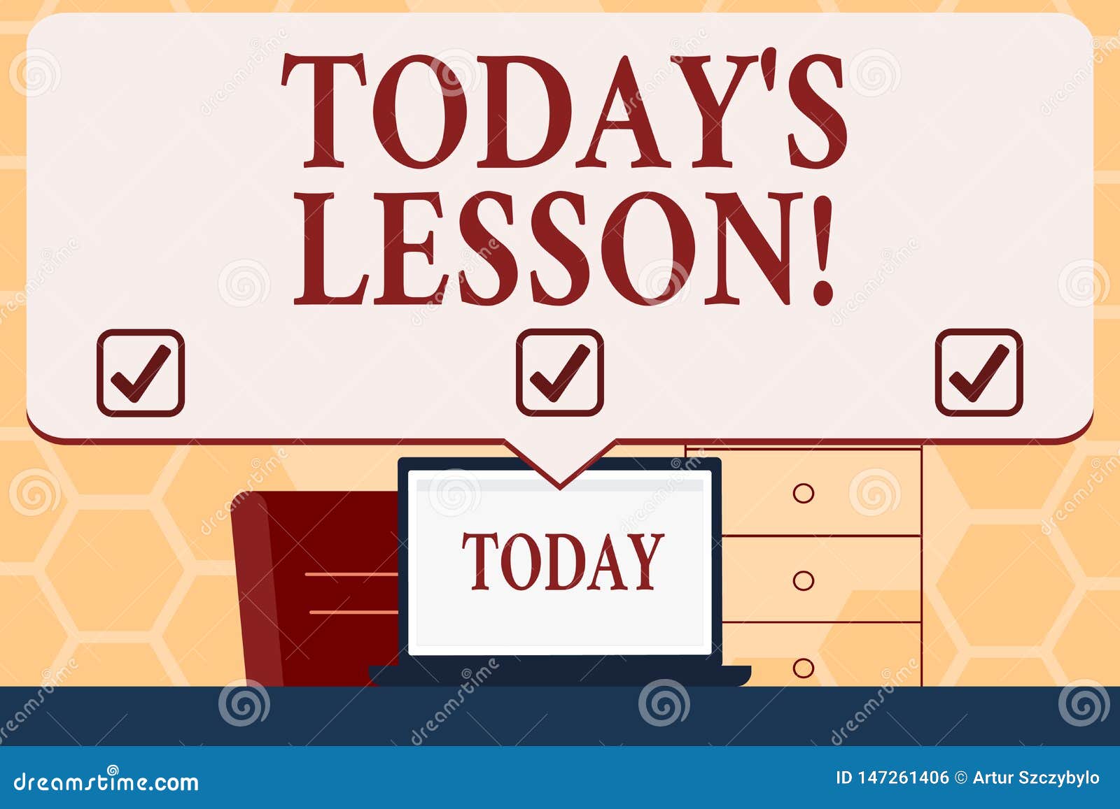 Text Sign Showing Today S is Lesson. Conceptual Photo Ask Assigned for ... Text Sign Showing Today S is Lesson. Conceptual Photo Ask Assigned for ...