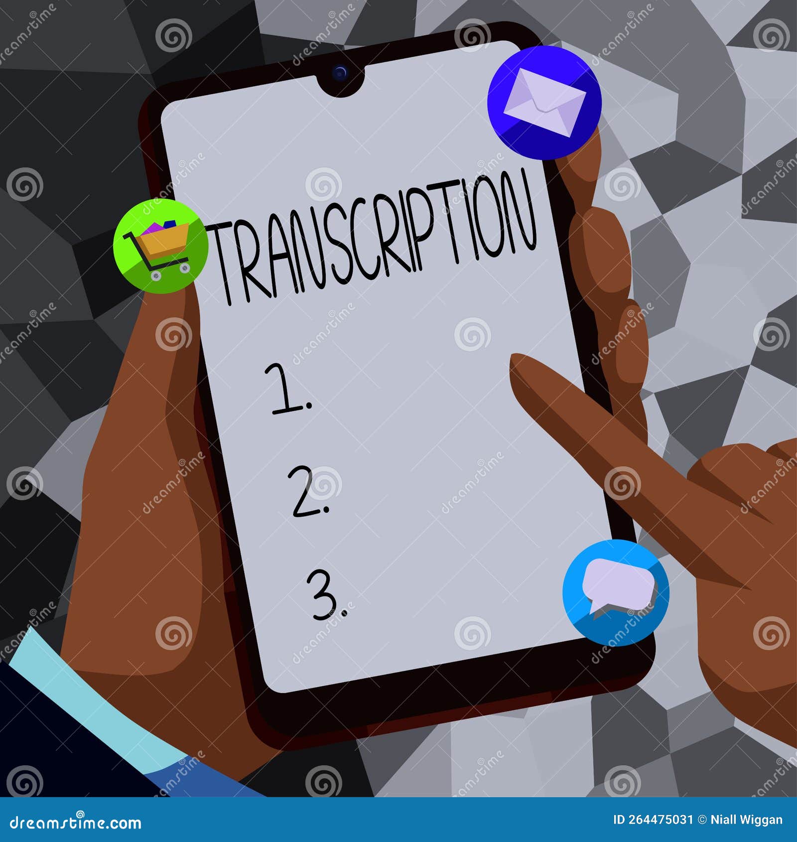 Text Caption Presenting Transcription. Business Approach Written or ...