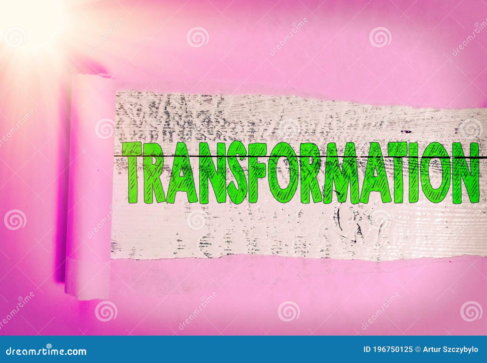 Text Sign Showing Transformation. Conceptual Photo Process, or Instance ...