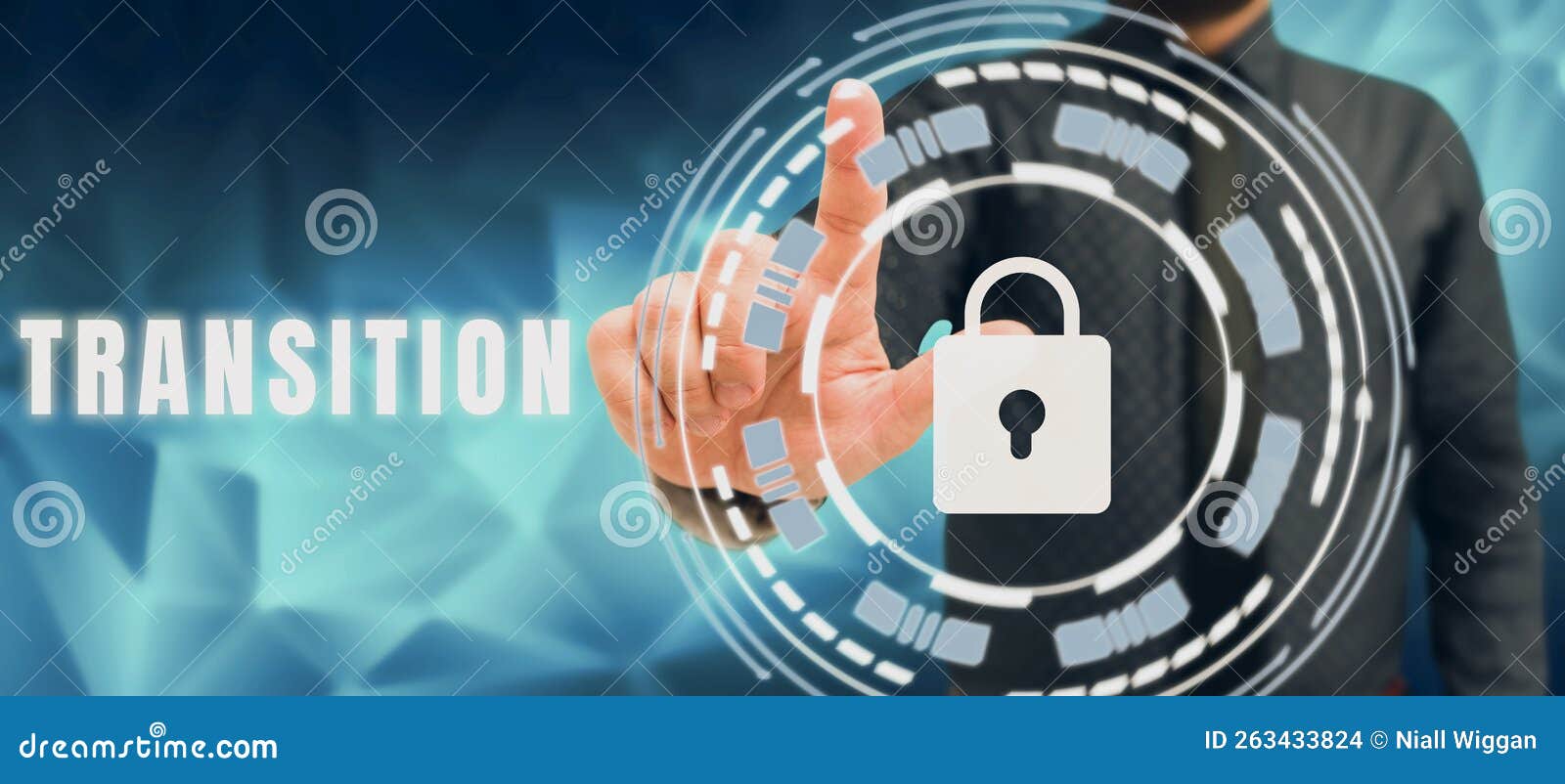 Text Sign Showing Transition. Word for a Dramatic or Sweeping ...