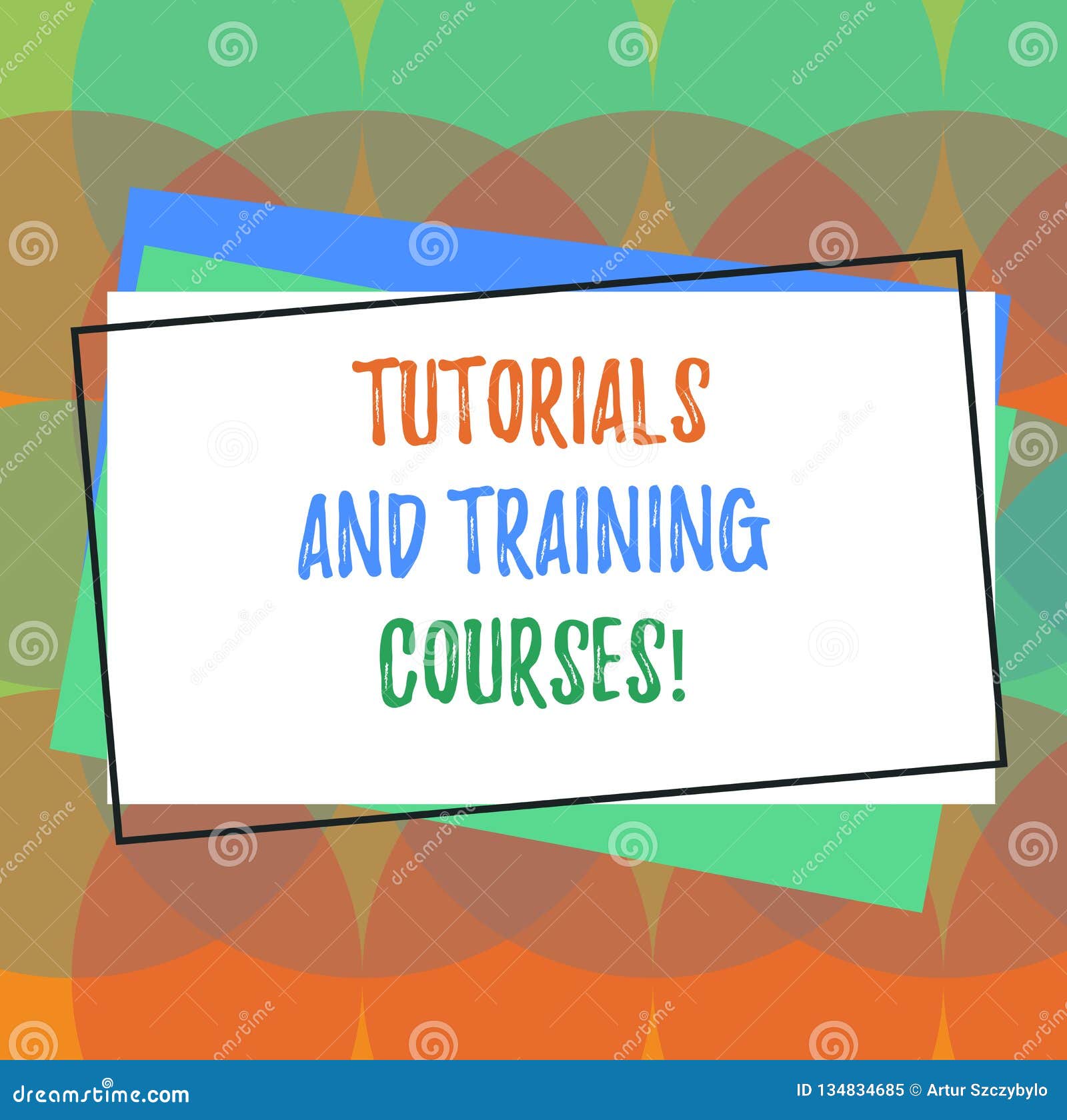 Text Sign Showing Tutorials and Training Courses. Conceptual Photo ...