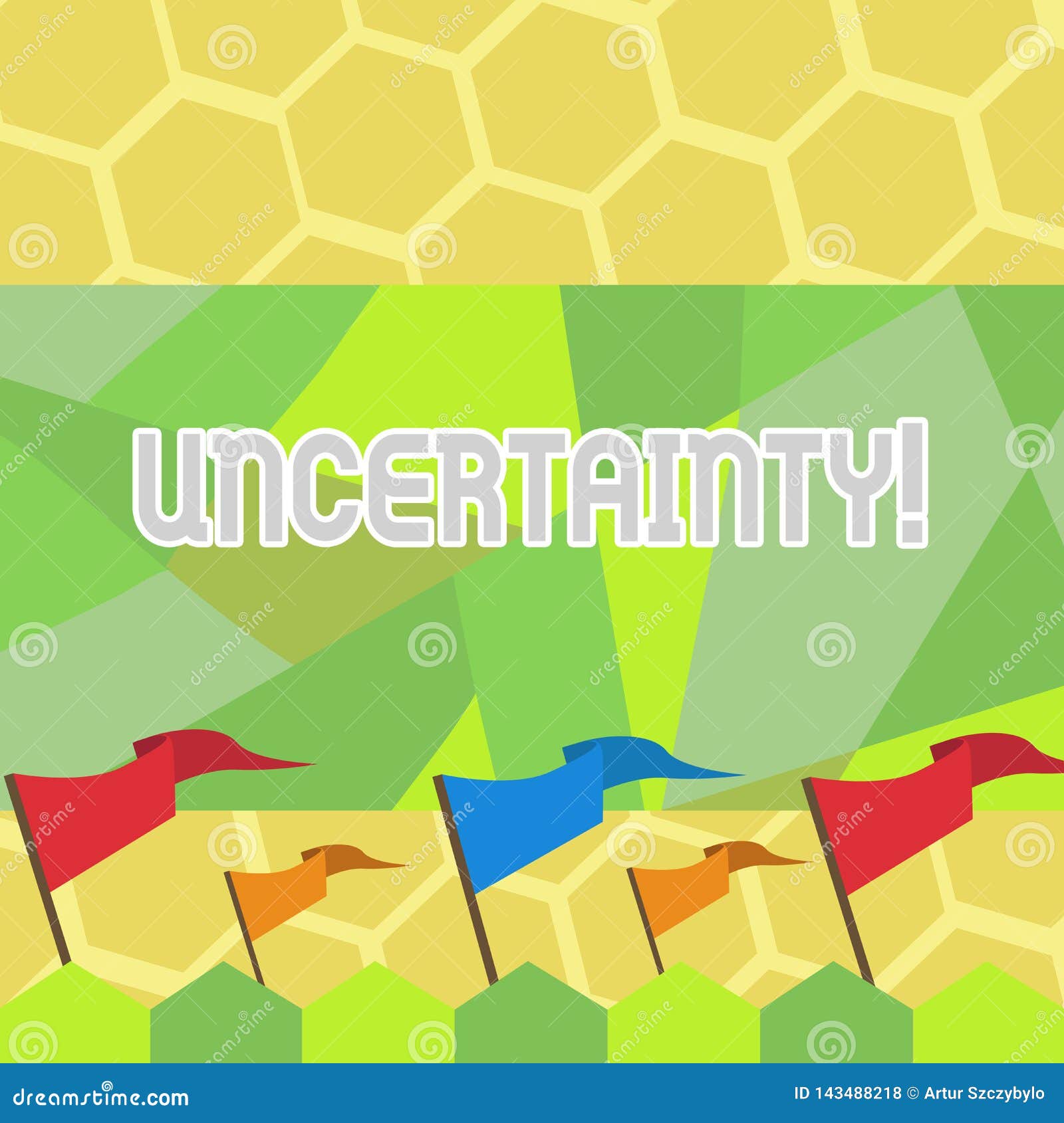 Text Sign Showing Uncertainty. Conceptual Photo Unpredictability of ...