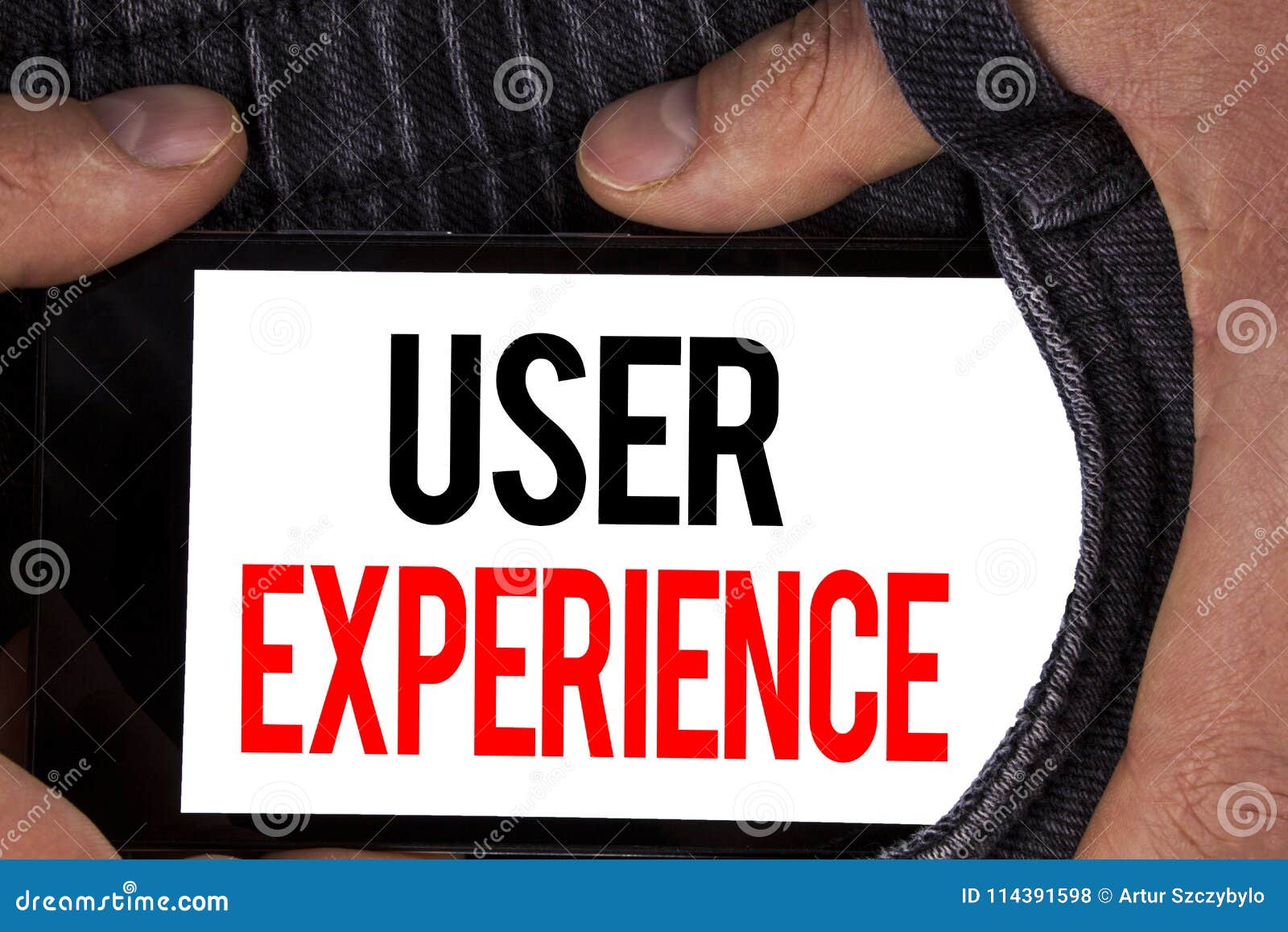 Text Sign Showing User Experience. Conceptual Photo Customer Experience ...