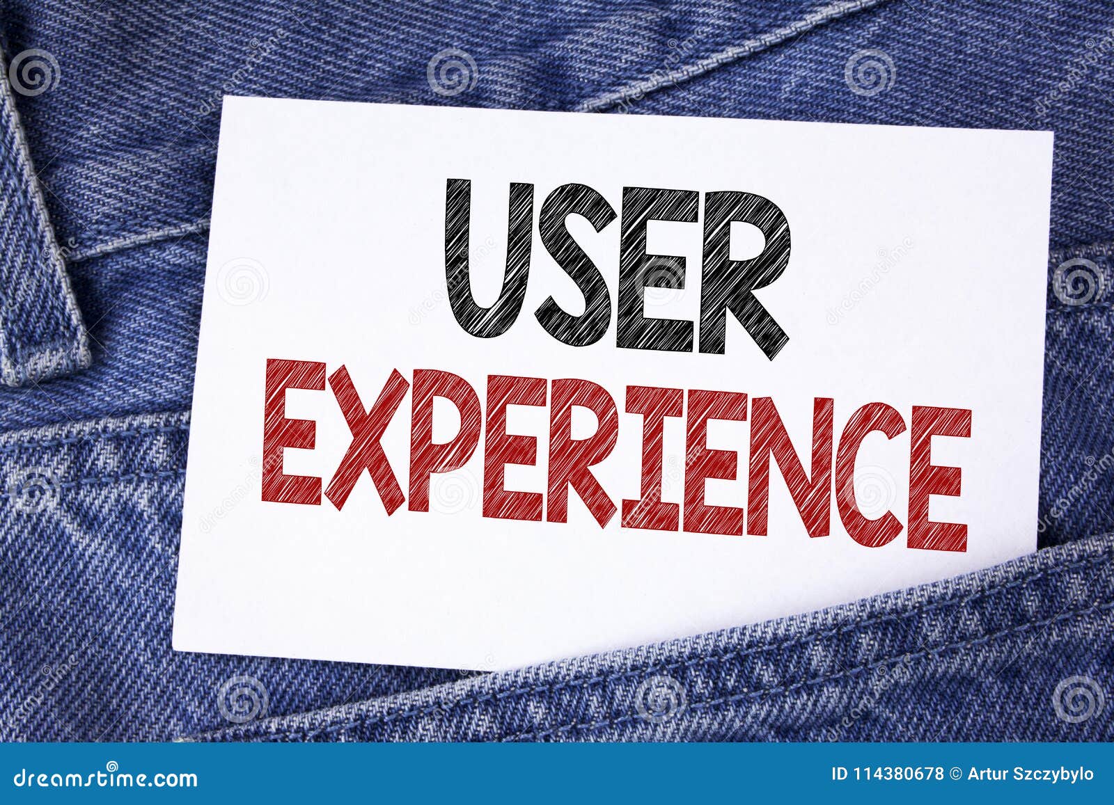 Text Sign Showing User Experience. Conceptual Photo Customer Experience ...