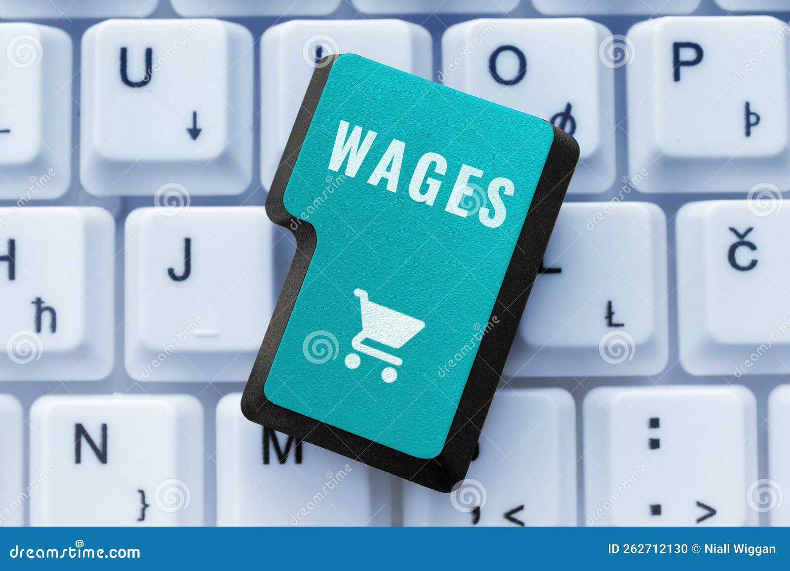 Text Sign Showing Wages. Business Concept Fixed Regular Payment Earned ...